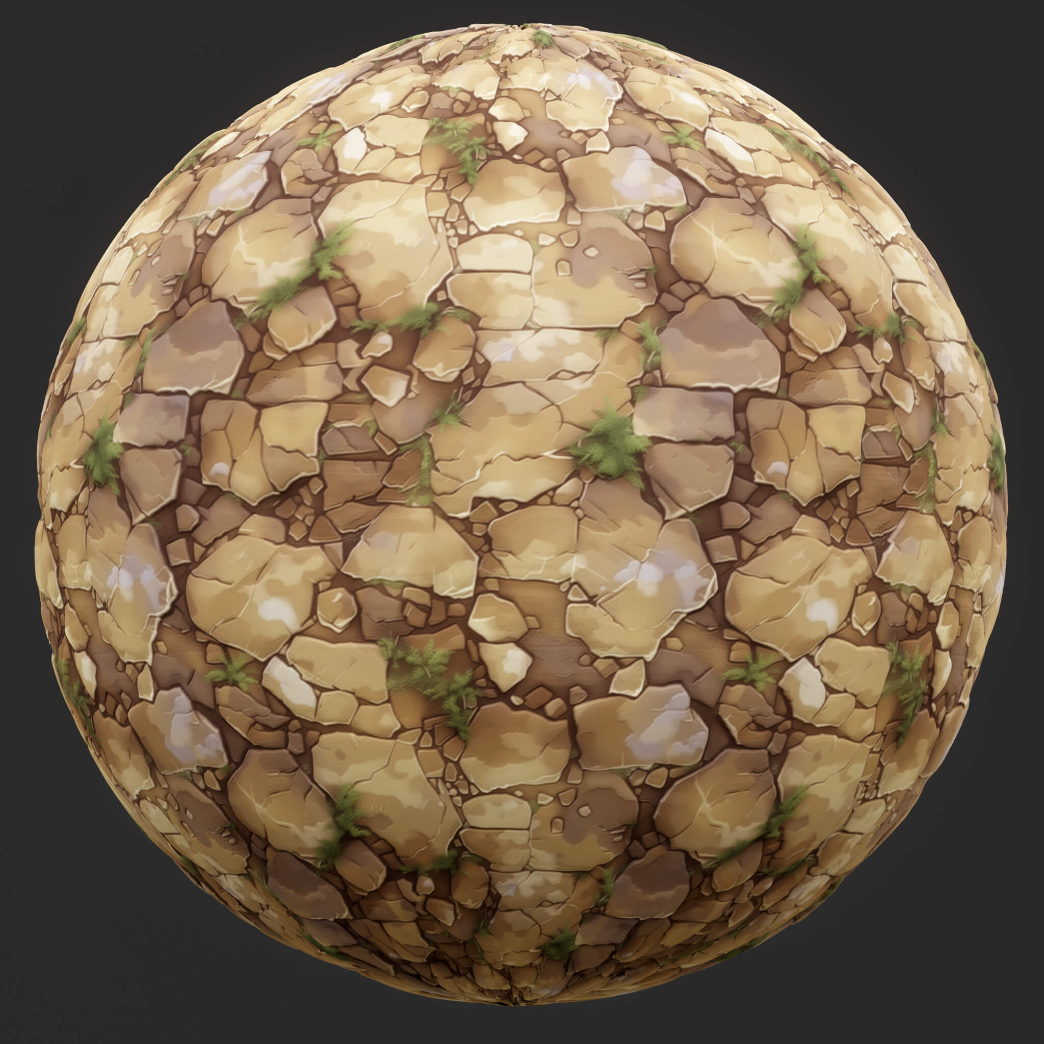 Stylized Ground Seamless Texture by zames1992d