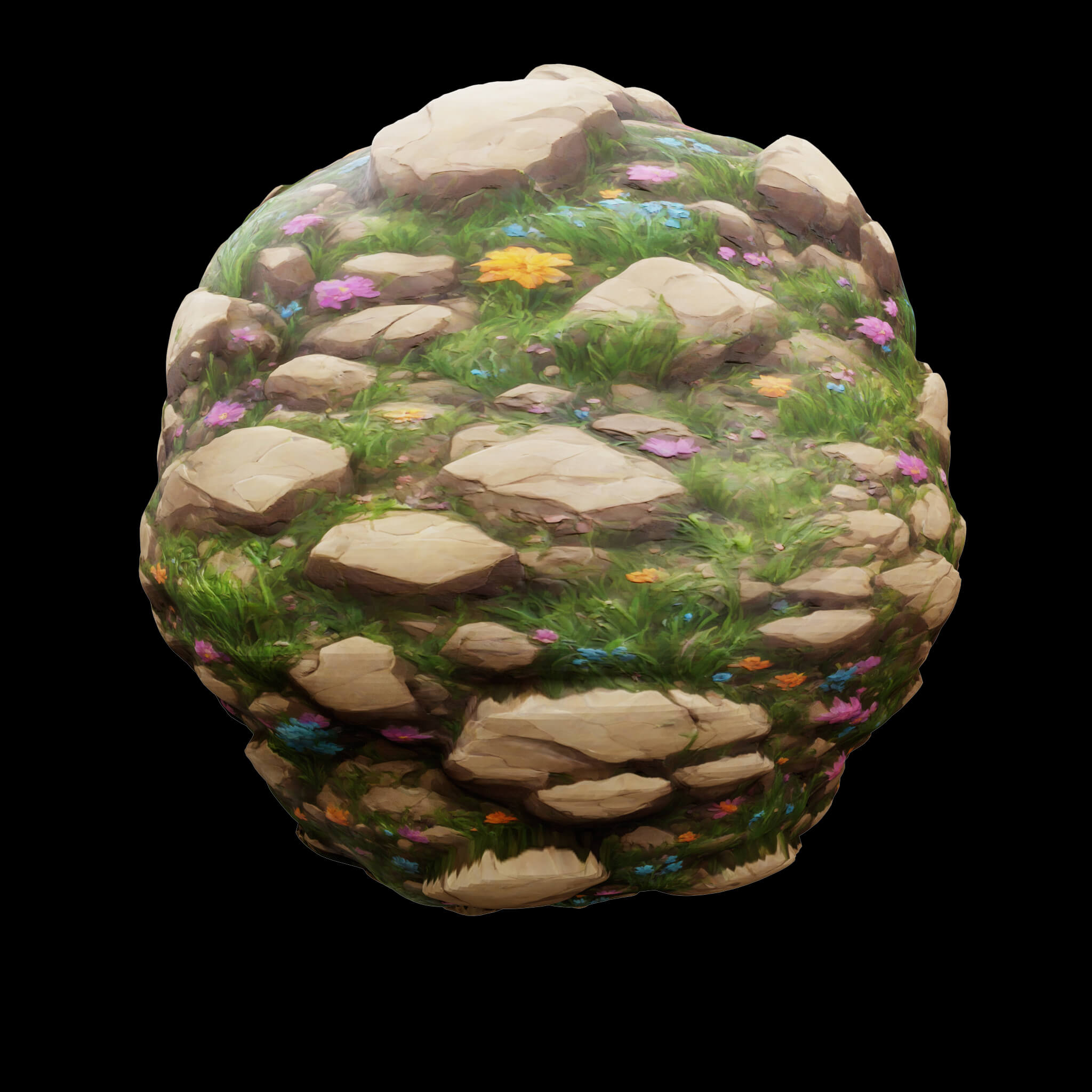 Stylized Ground V1 Seamless Texture by zames1992d