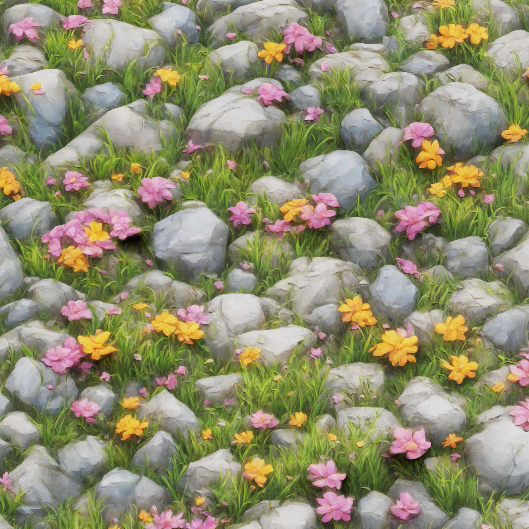 Stylized Ground V2 Seamless Texture by zames1992d