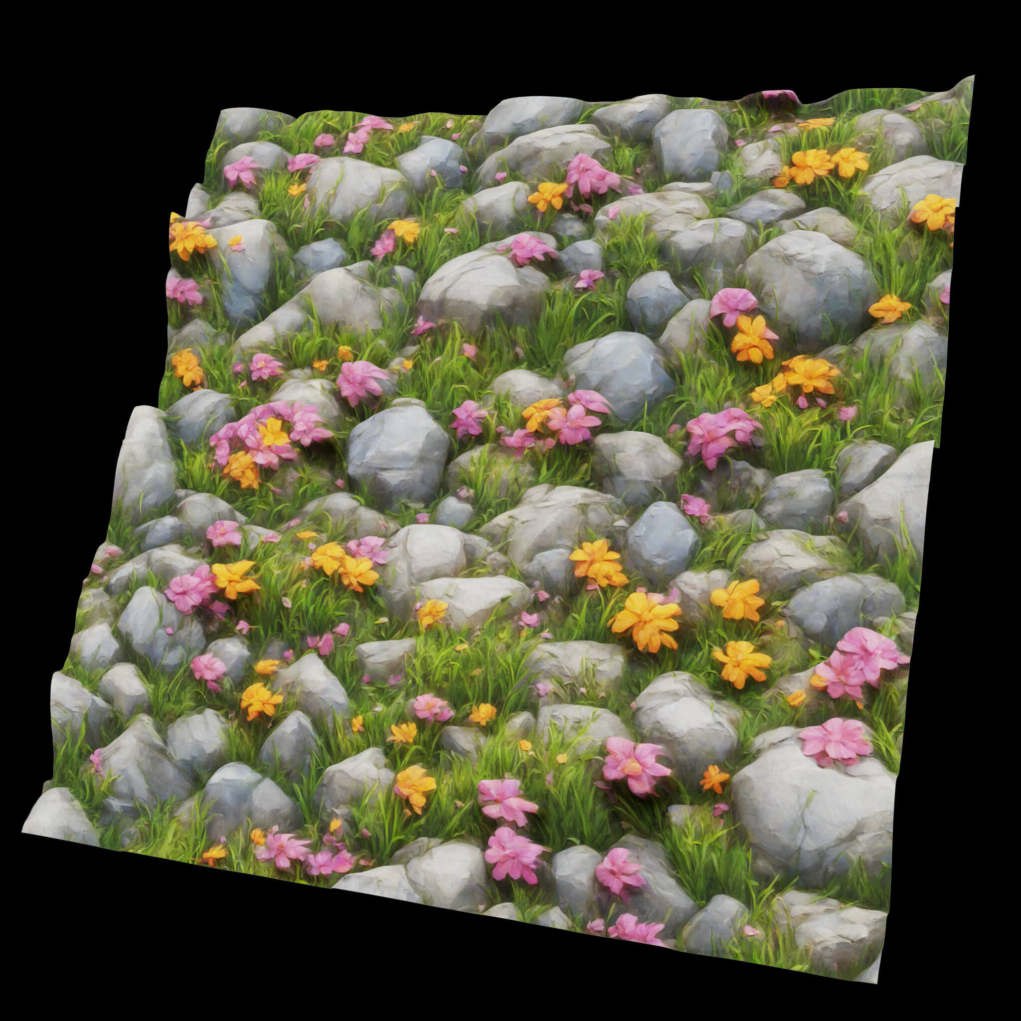 Stylized Ground V2 Seamless Texture by zames1992d