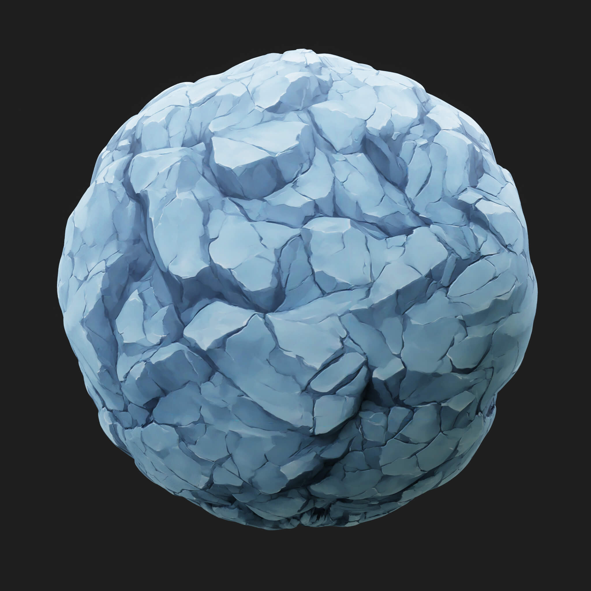 Stylized Ice Seamless Texture by zames1992d