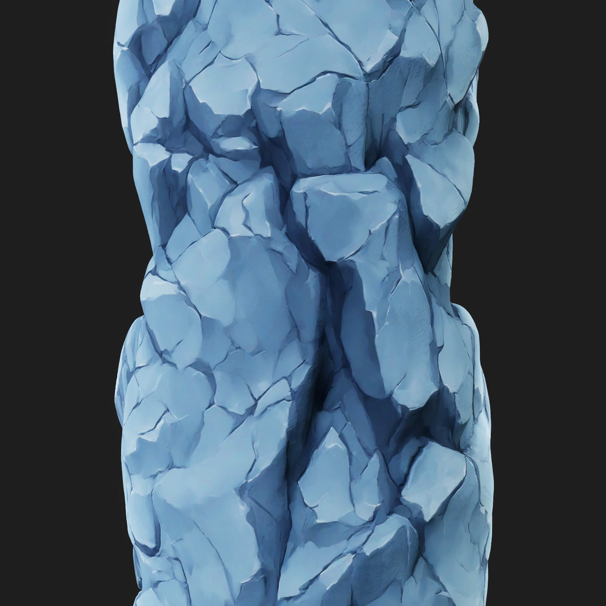 Stylized Ice Seamless Texture by zames1992d
