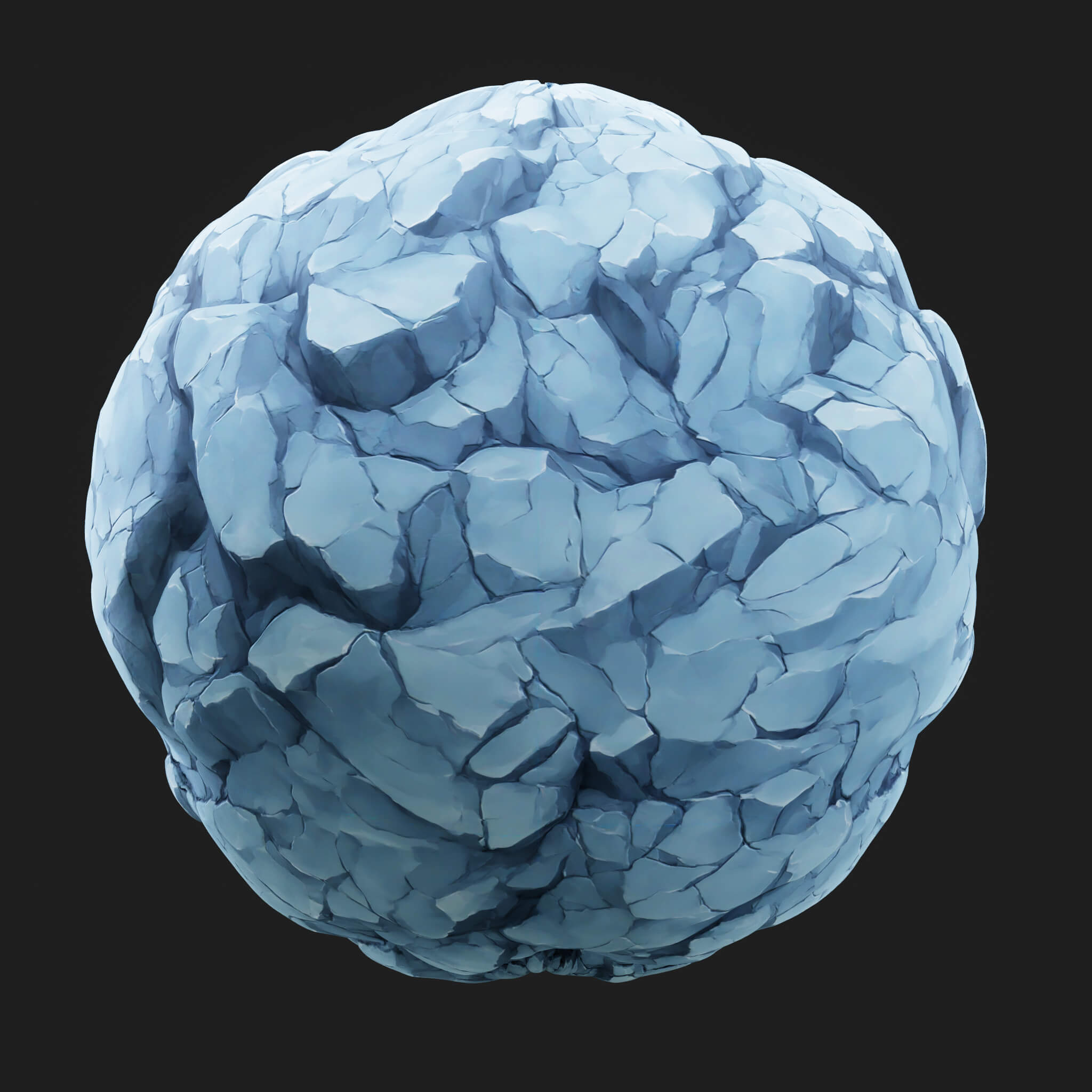 Stylized Ice Seamless Texture by zames1992d