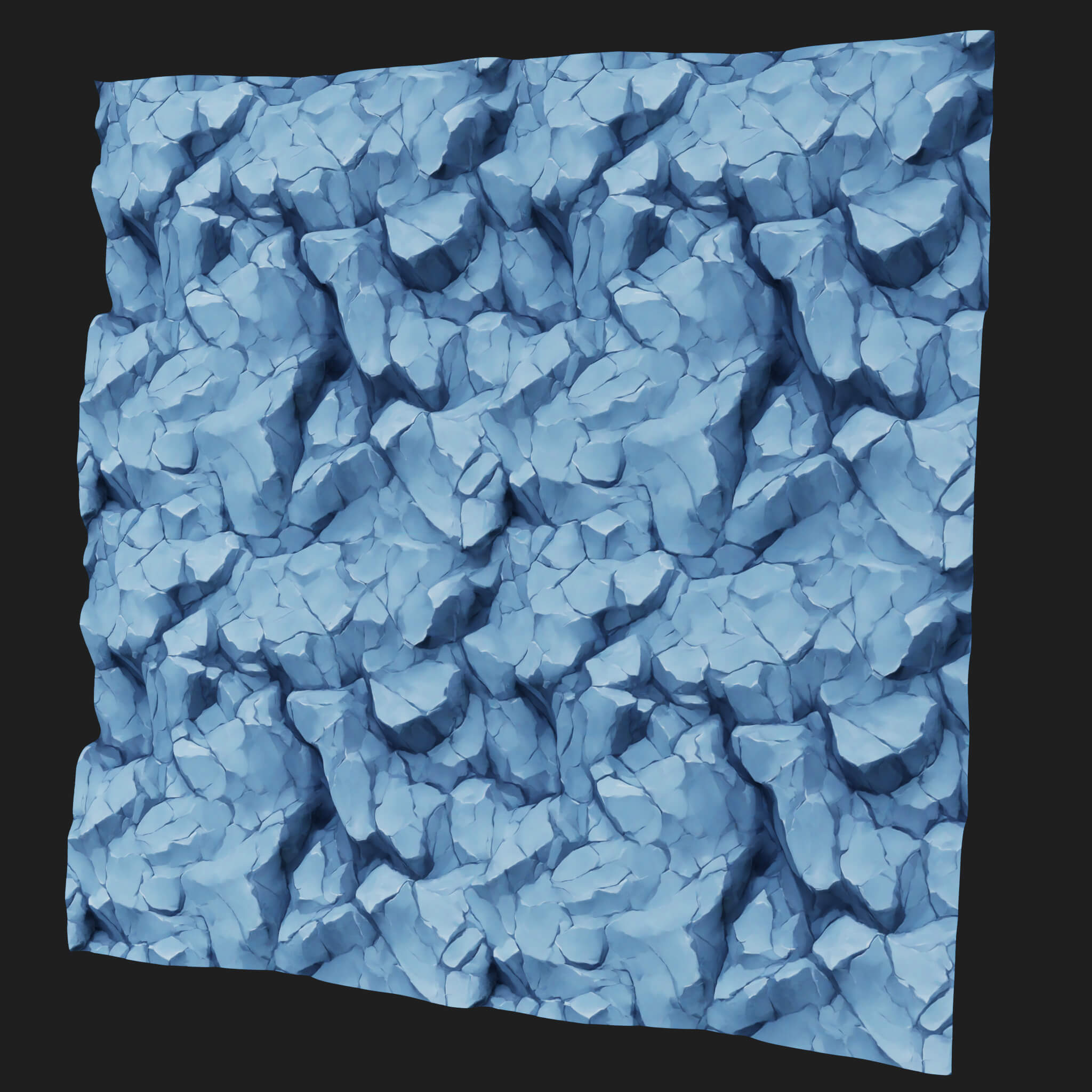 Stylized Ice Seamless Texture by zames1992d