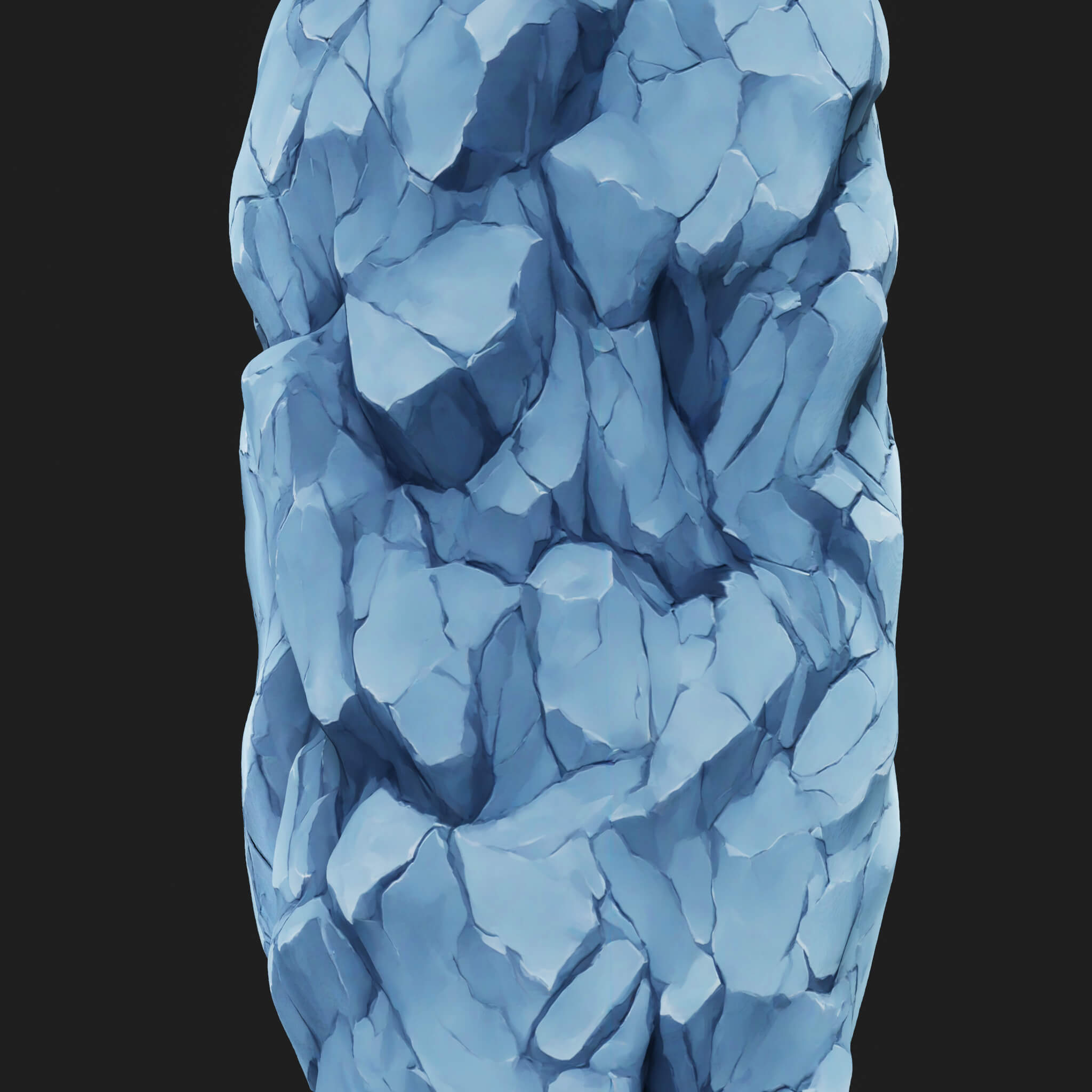 Stylized Ice Seamless Texture by zames1992d
