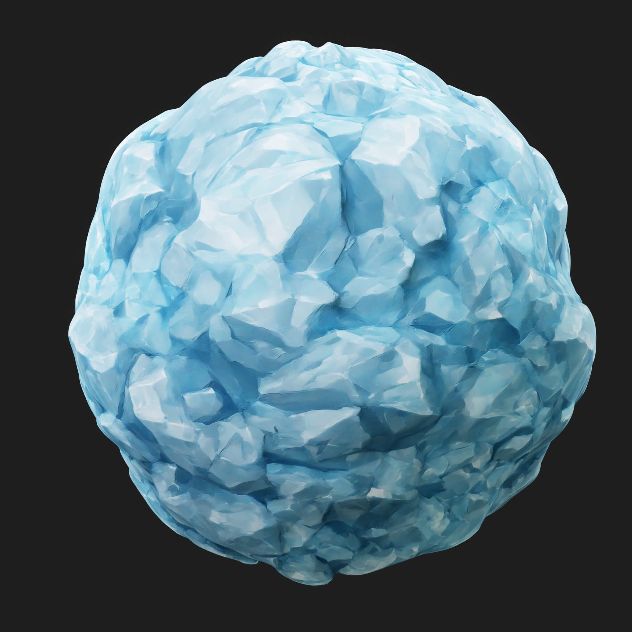 Stylized Ice Seamless Texture by zames1992d
