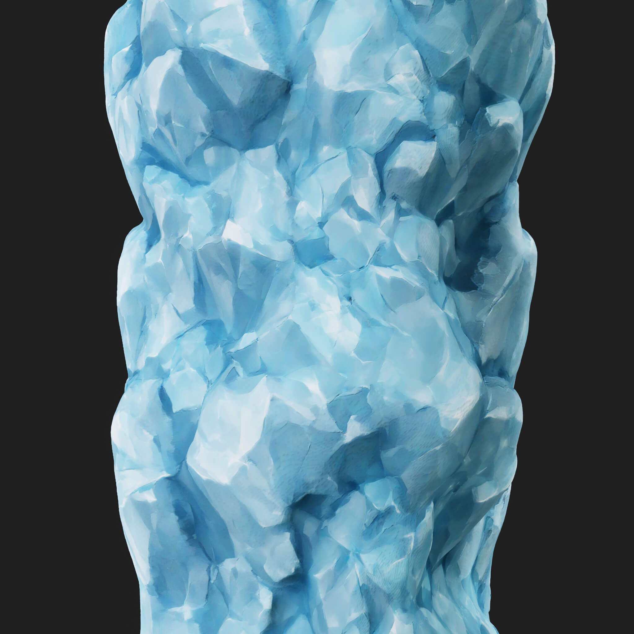 Stylized Ice Seamless Texture by zames1992d