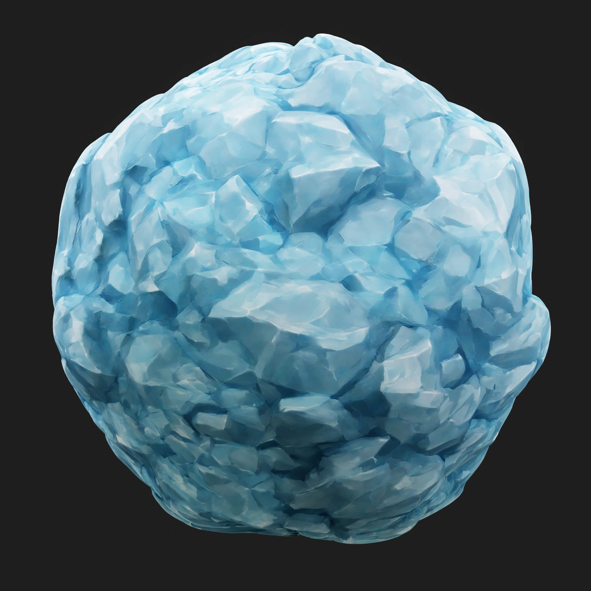 Stylized Ice Seamless Texture by zames1992d