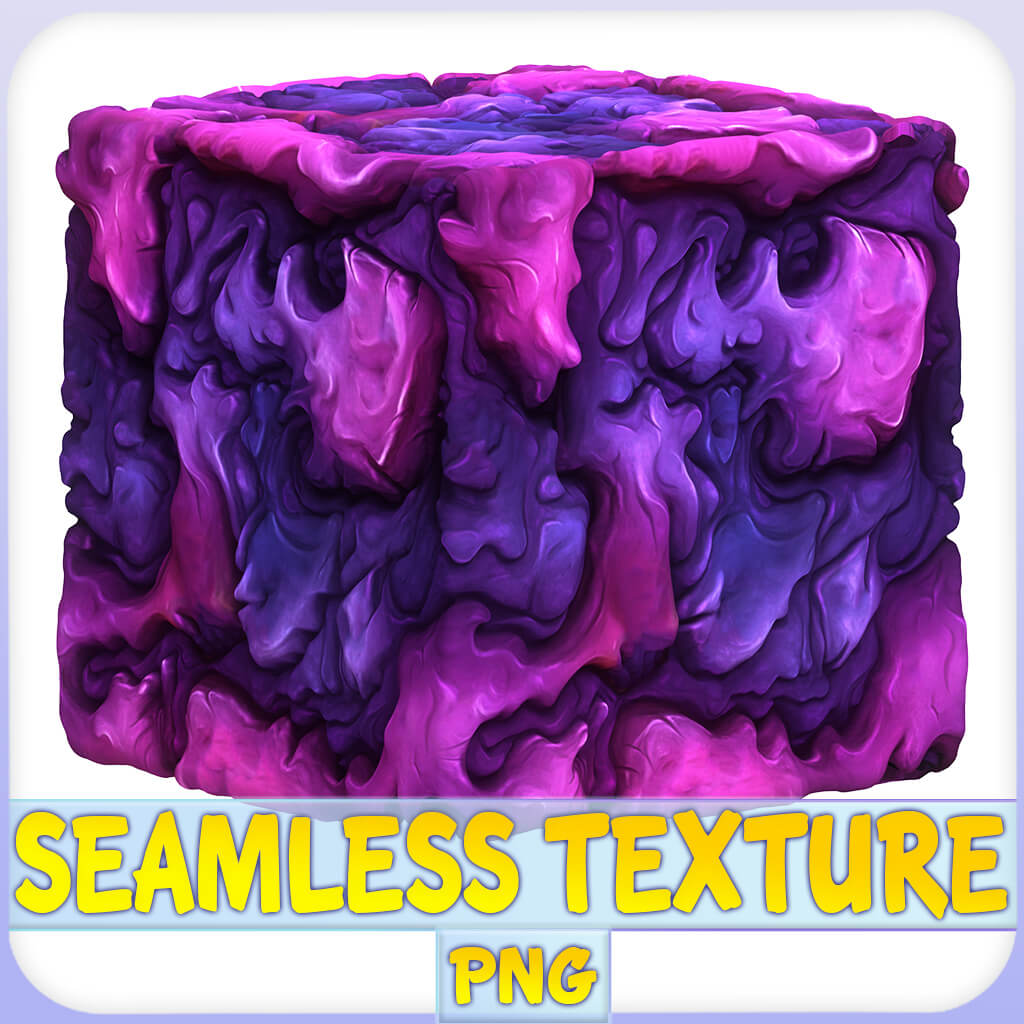 Stylized Lava Seamless Texture by zames1992d