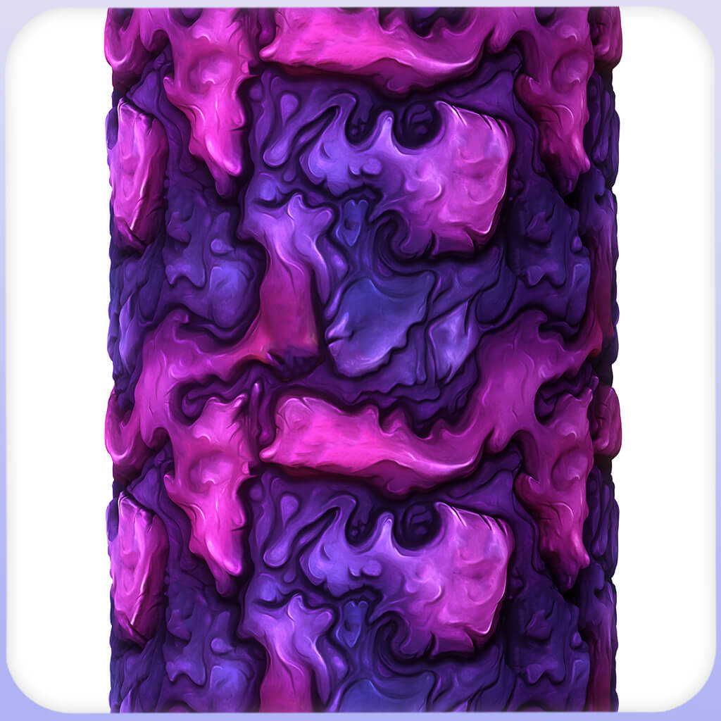 Stylized Lava Seamless Texture by zames1992d