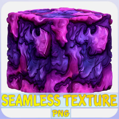 Stylized Lava Seamless Texture by zames1992d