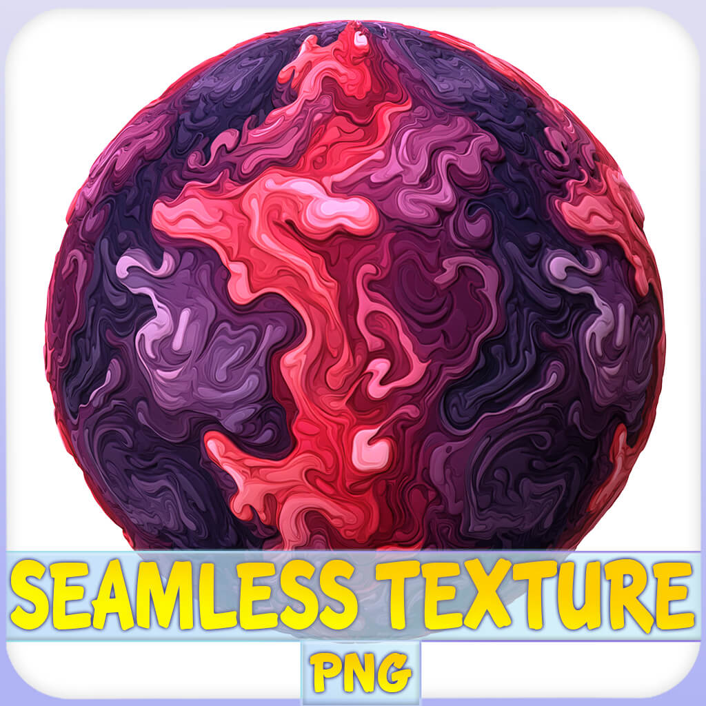 Stylized Lava Seamless Texture by zames1992d