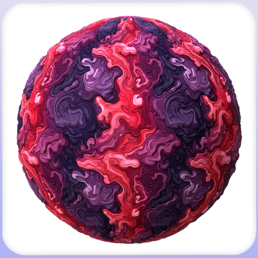 Stylized Lava Seamless Texture by zames1992d