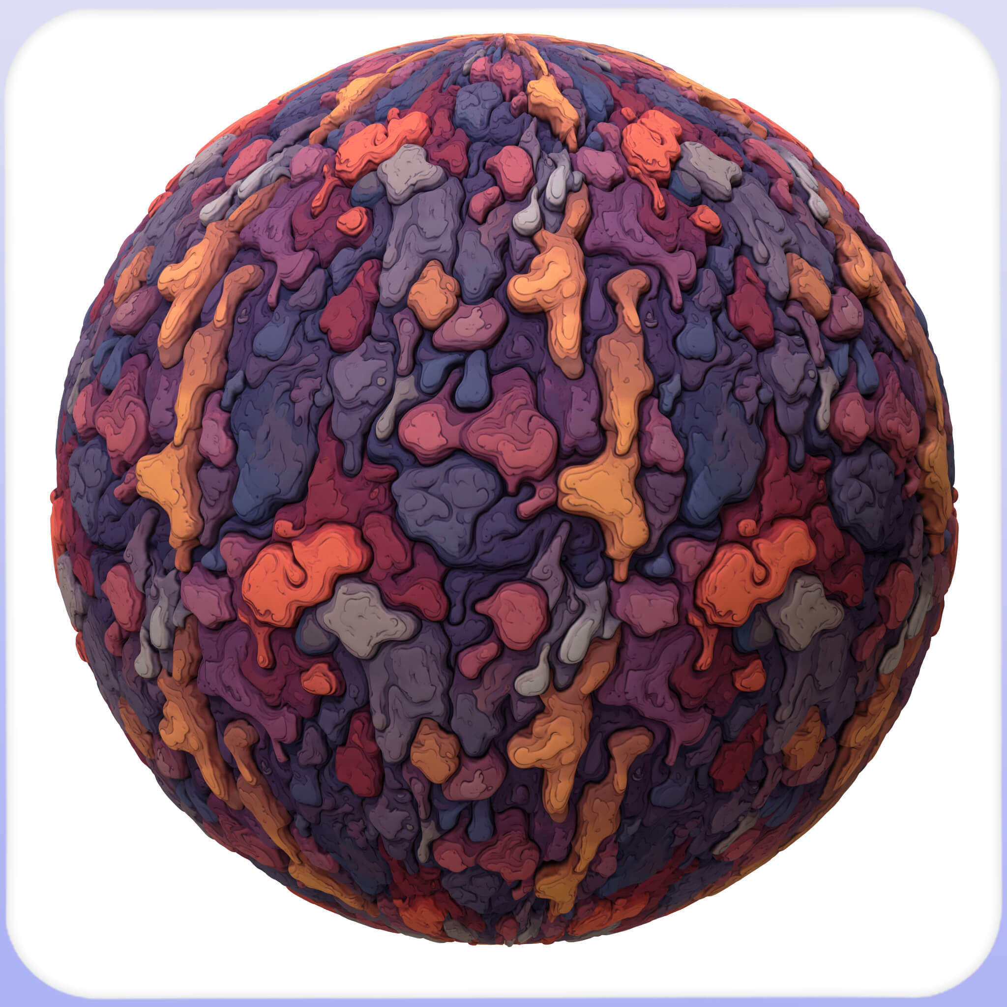 Stylized Lava Seamless Texture by zames1992d