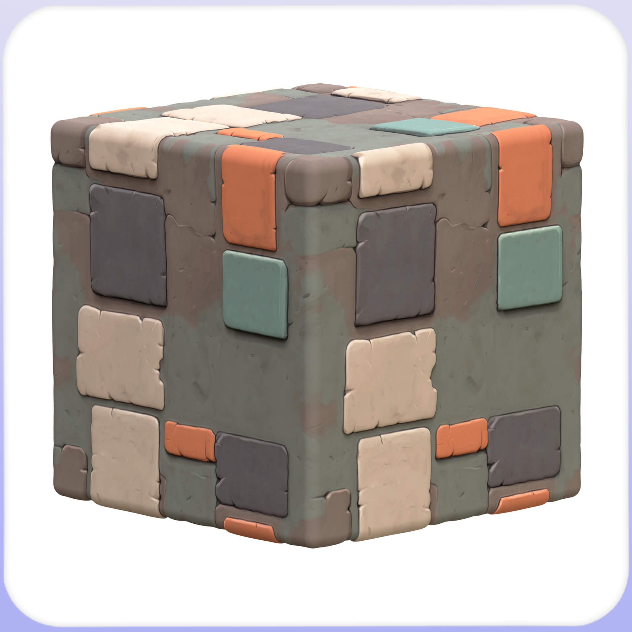 Stylized Metal Panels Seamless Texture by zames1992d