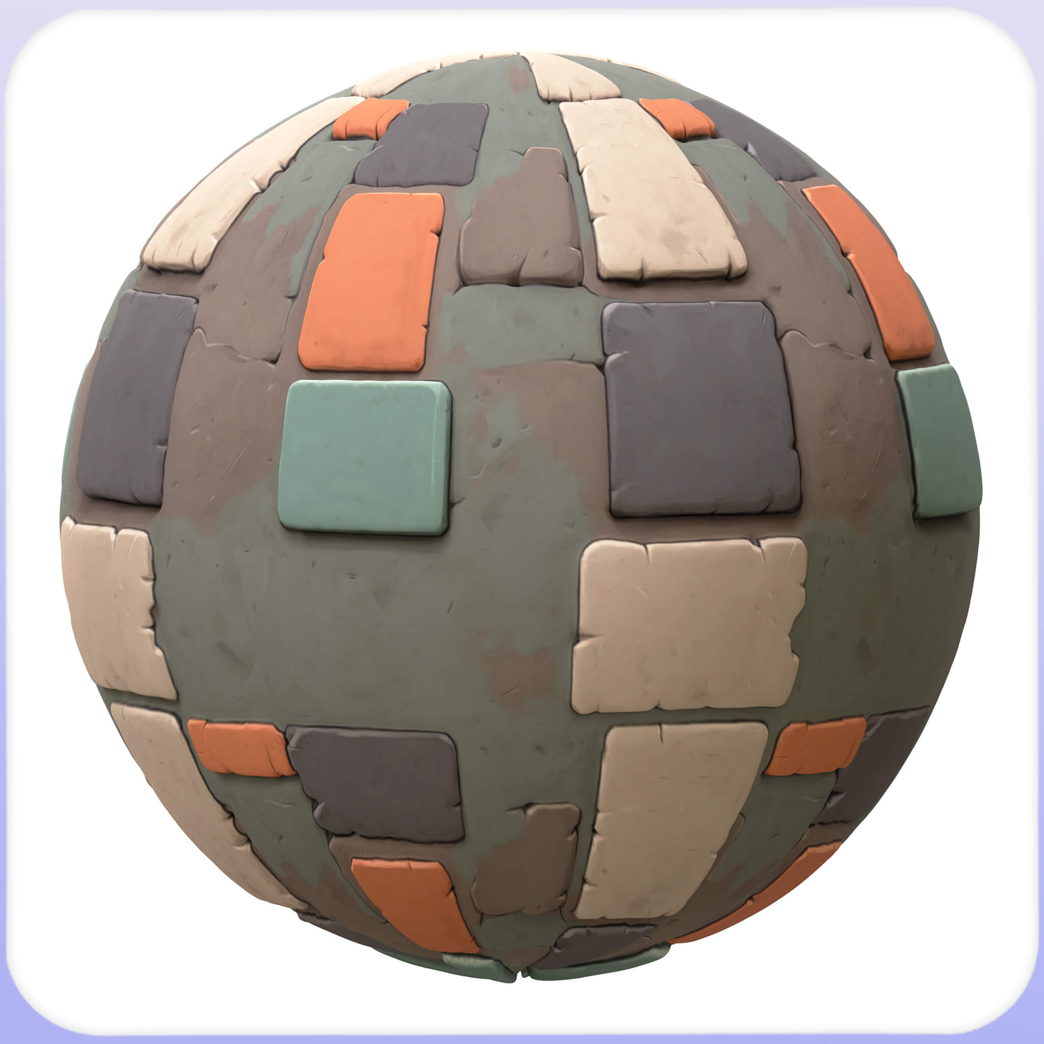 Stylized Metal Panels Seamless Texture by zames1992d