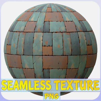 Stylized Metal Panels Seamless Texture by zames1992d