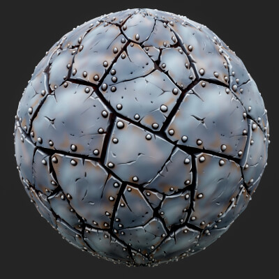 Stylized Metal Seamless Texture by zames1992d