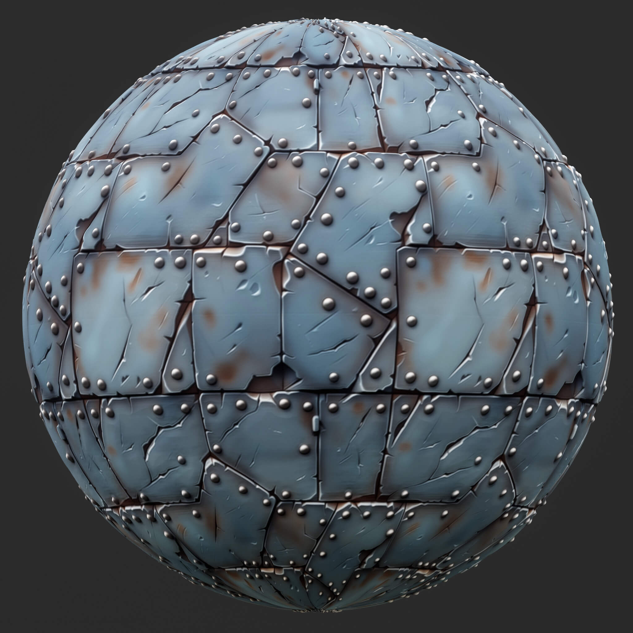 Stylized Metal Seamless Texture by zames1992d