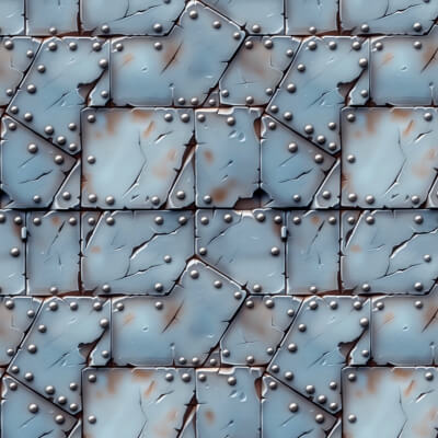 Stylized Metal Seamless Texture by zames1992d