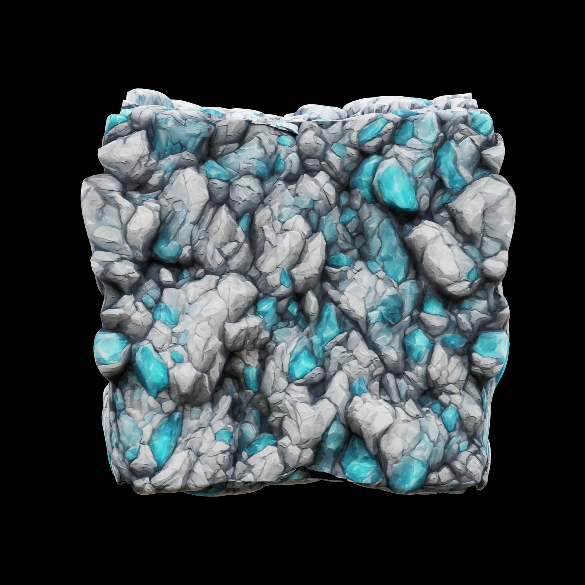 Stylized Minerals V2 Seamless Texture by zames1992d