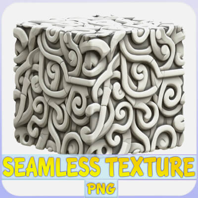 Stylized Ornaments Seamless Texture by zames1992d