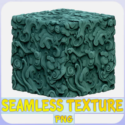 Stylized Ornaments Seamless Texture by zames1992d