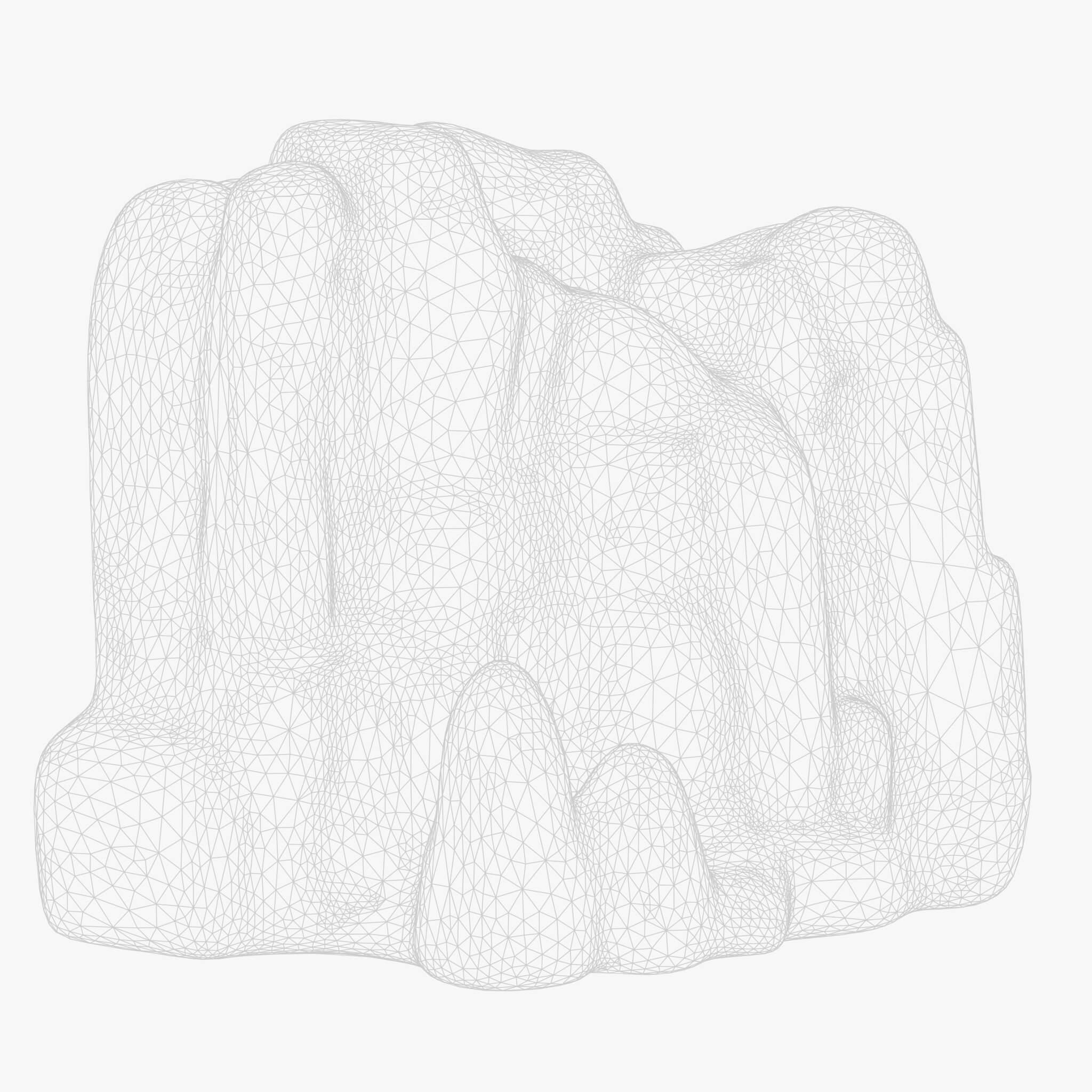 Stylized Rock Stone Cliff - 3D Model by zames1992d