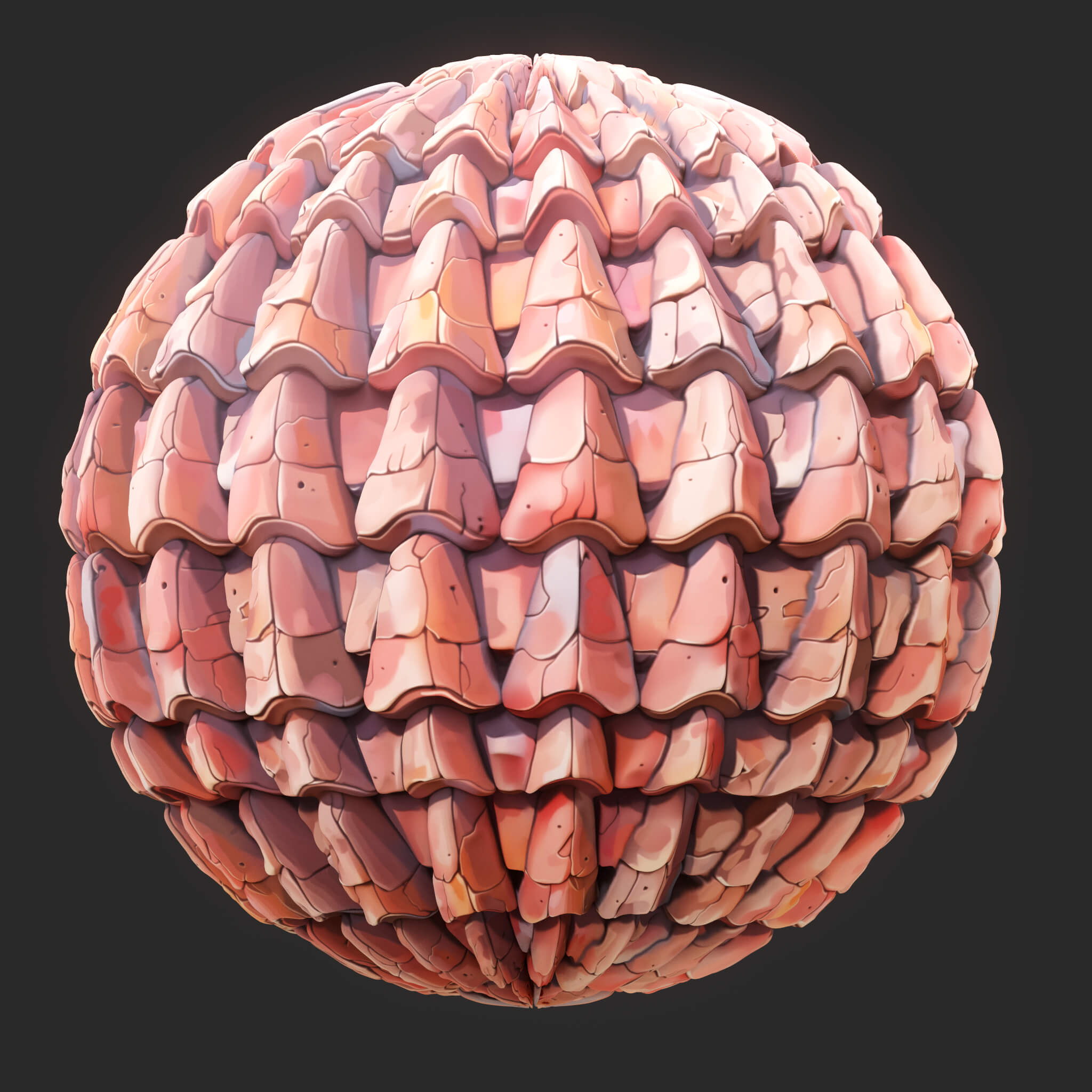 Stylized Roof Seamless Texture by zames1992d