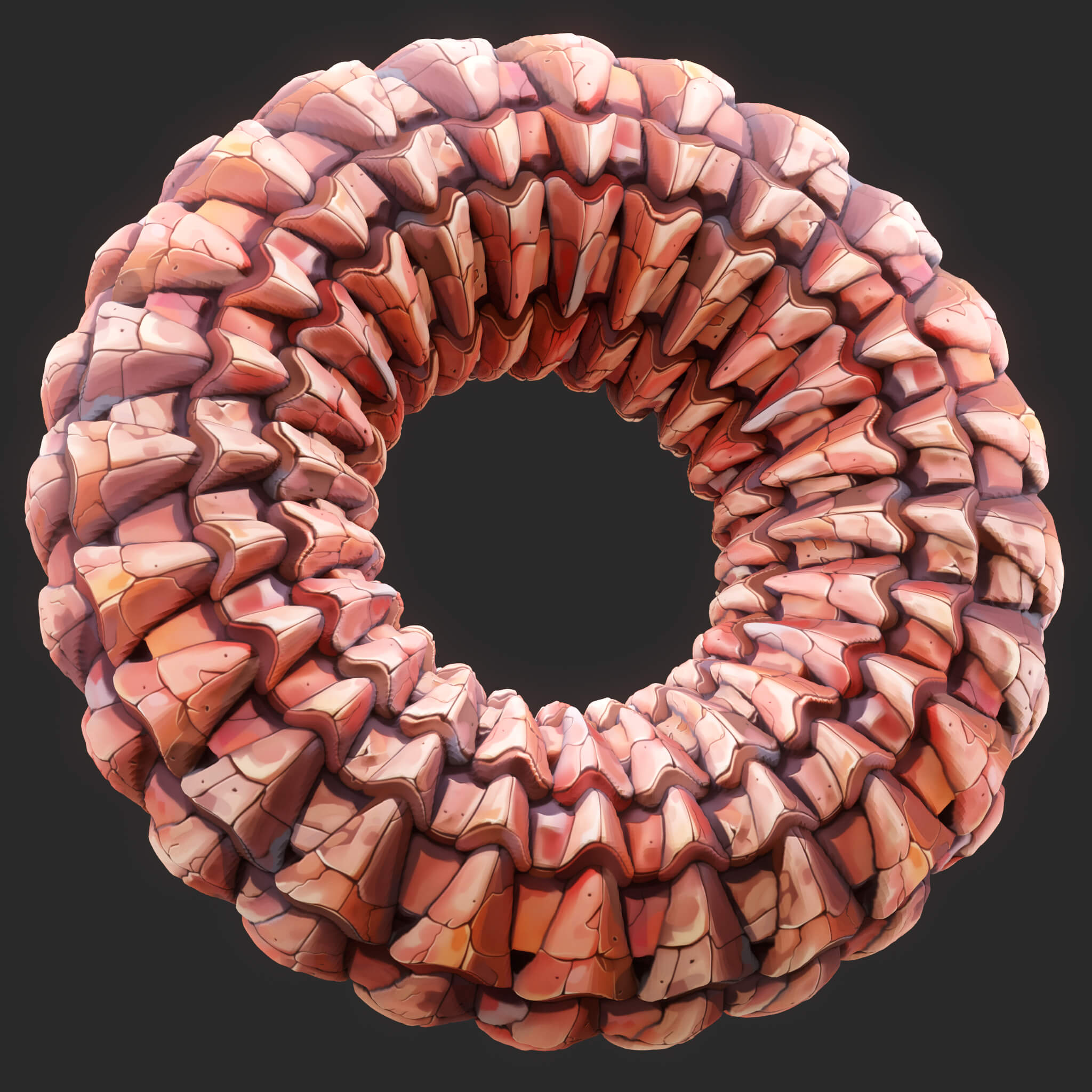Stylized Roof Seamless Texture by zames1992d