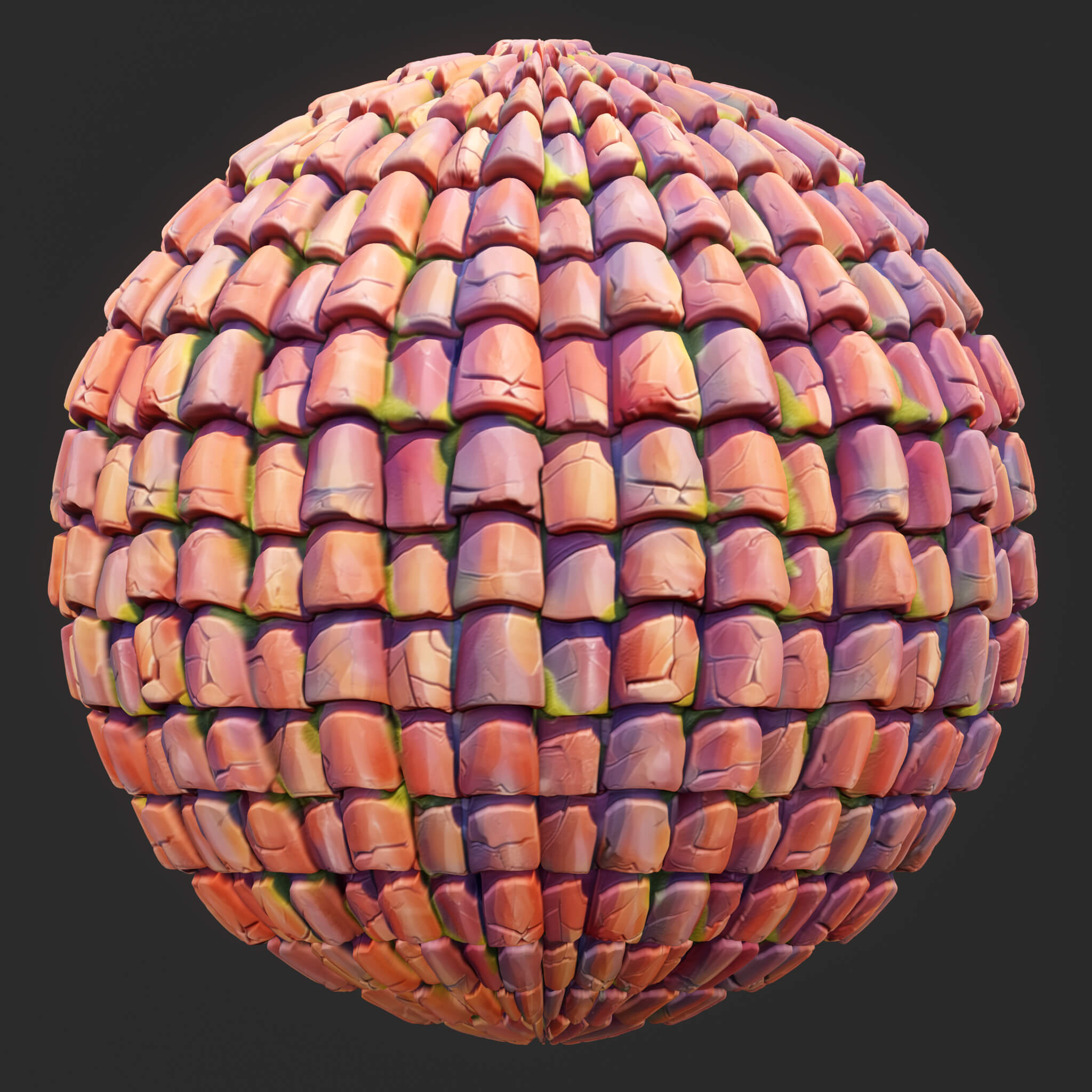 Stylized Roof Seamless Texture by zames1992d