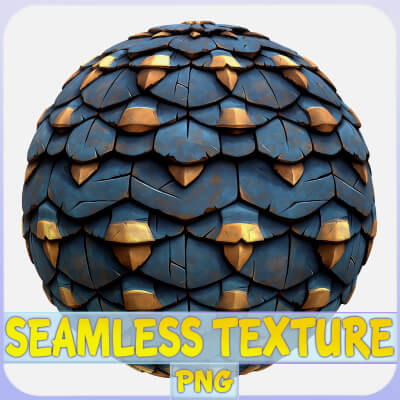 Stylized Roof Seamless Texture by zames1992d