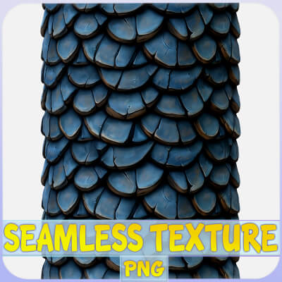 Stylized Roof Seamless Texture by zames1992d