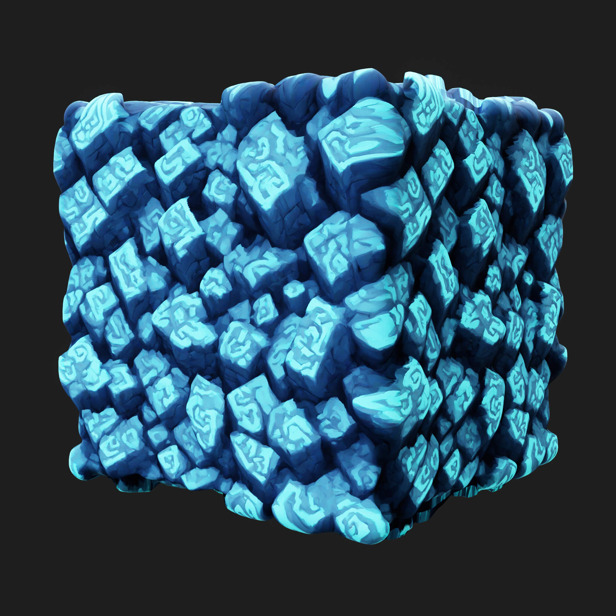 Stylized Rune Seamless Texture by zames1992d