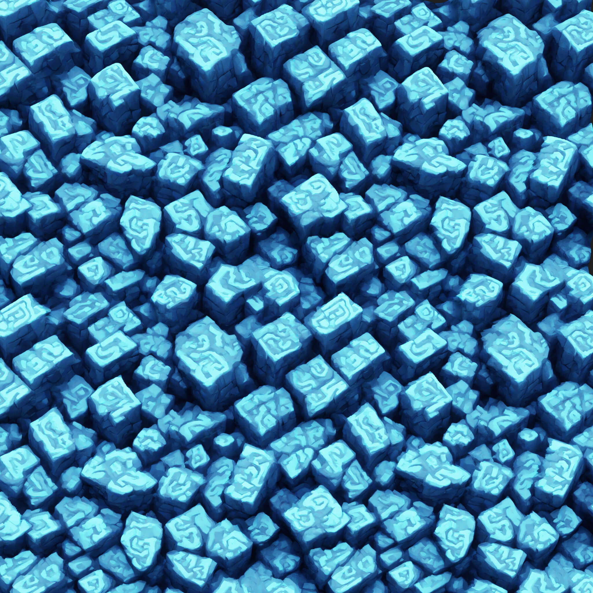 Stylized Rune Seamless Texture by zames1992d