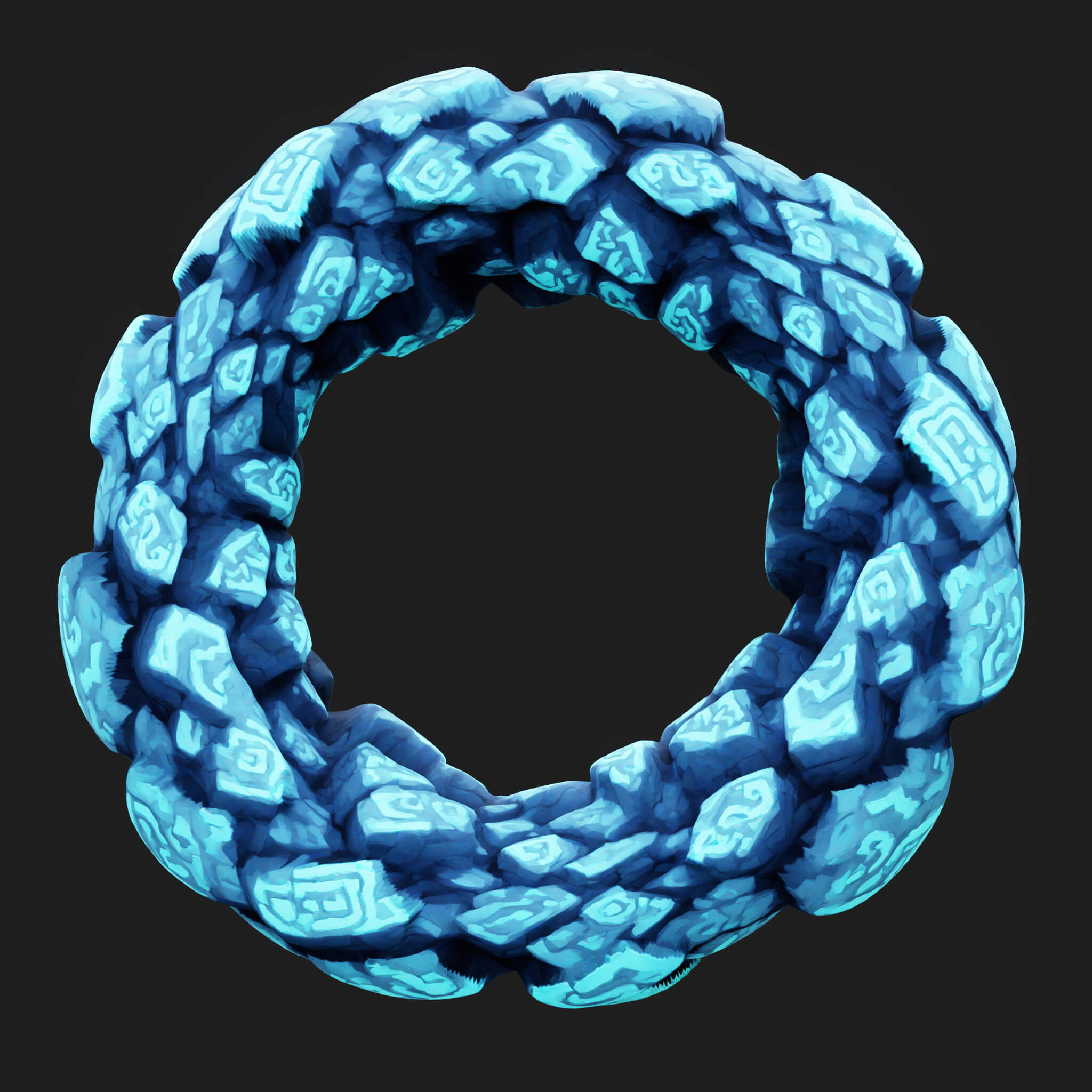 Stylized Rune Seamless Texture by zames1992d