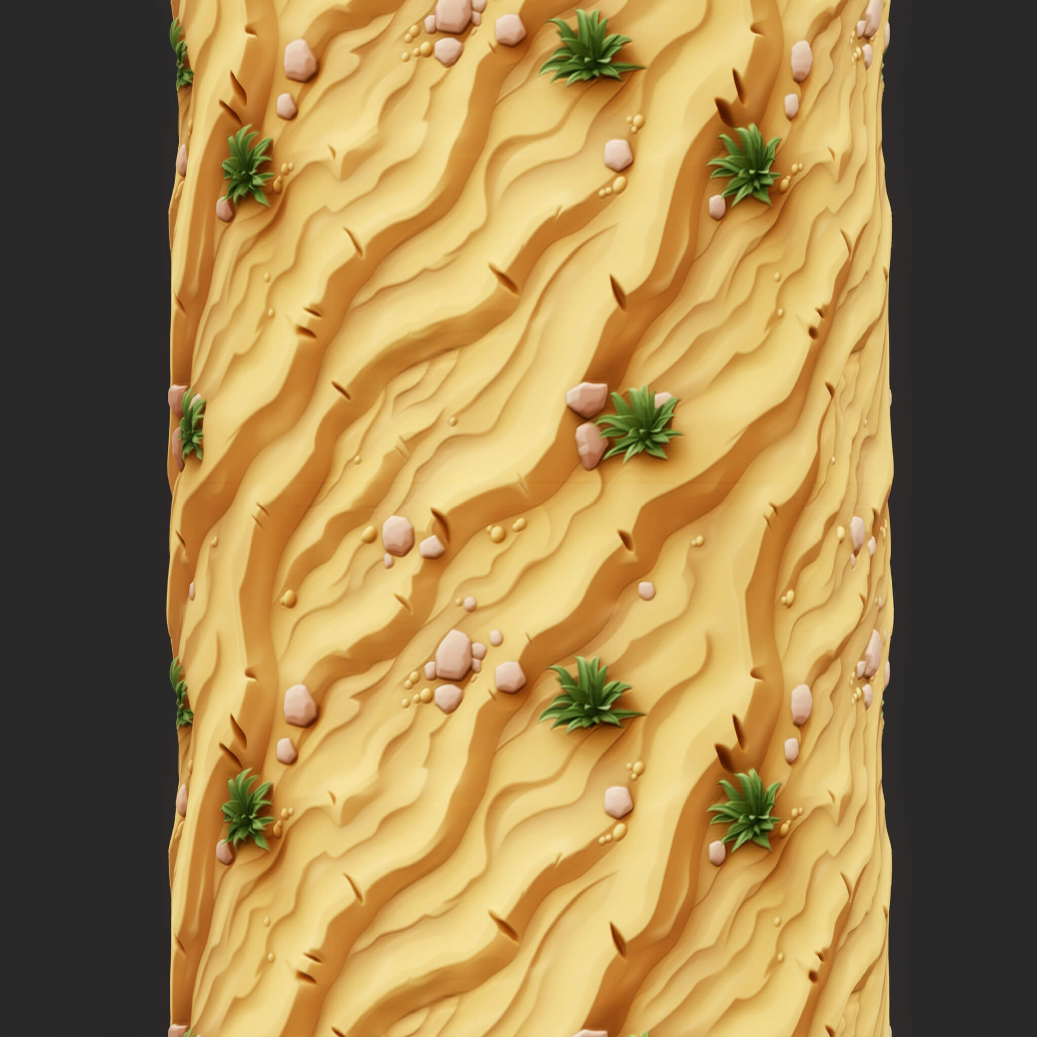 Stylized Sand Seamless Texture by zames1992d