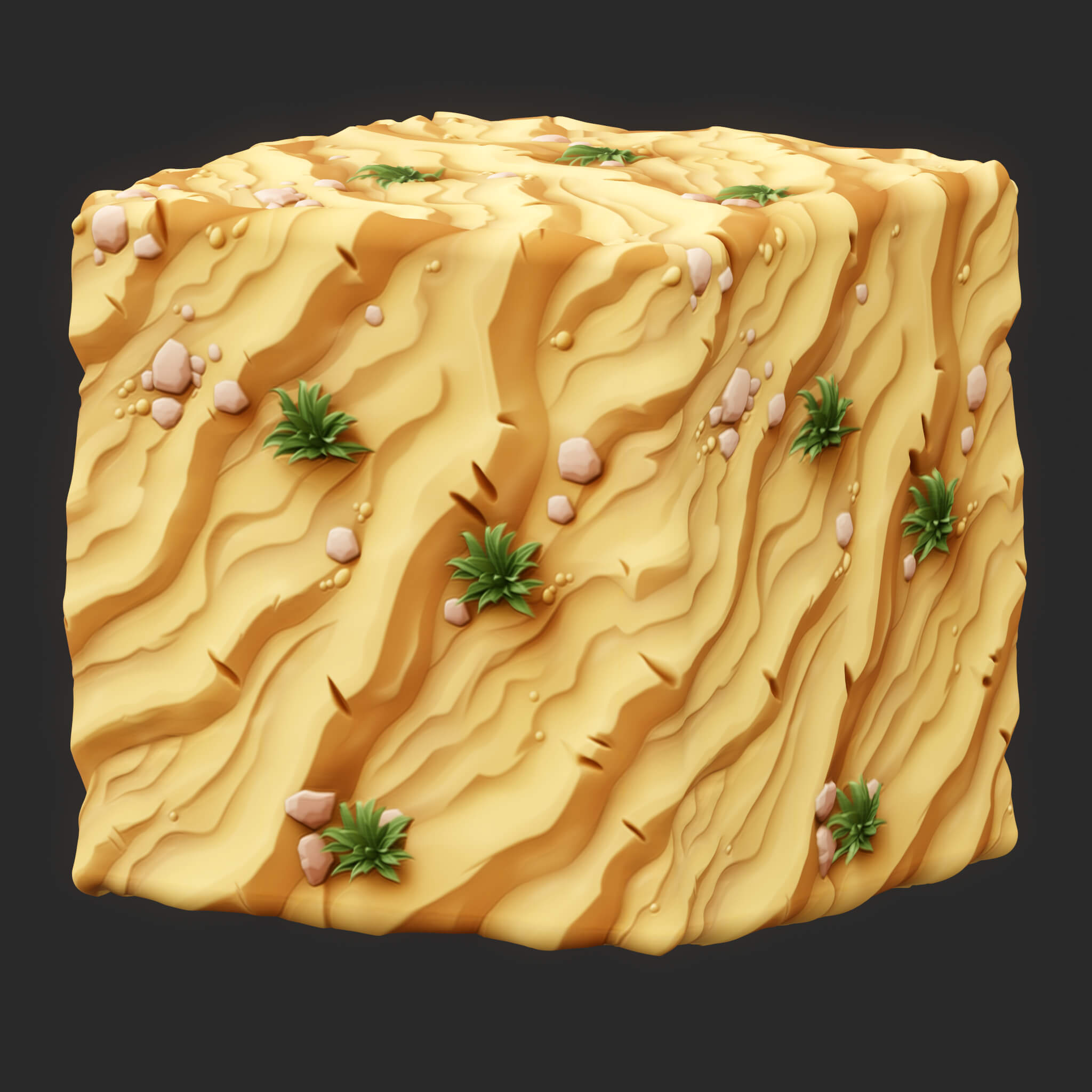 Stylized Sand Seamless Texture by zames1992d