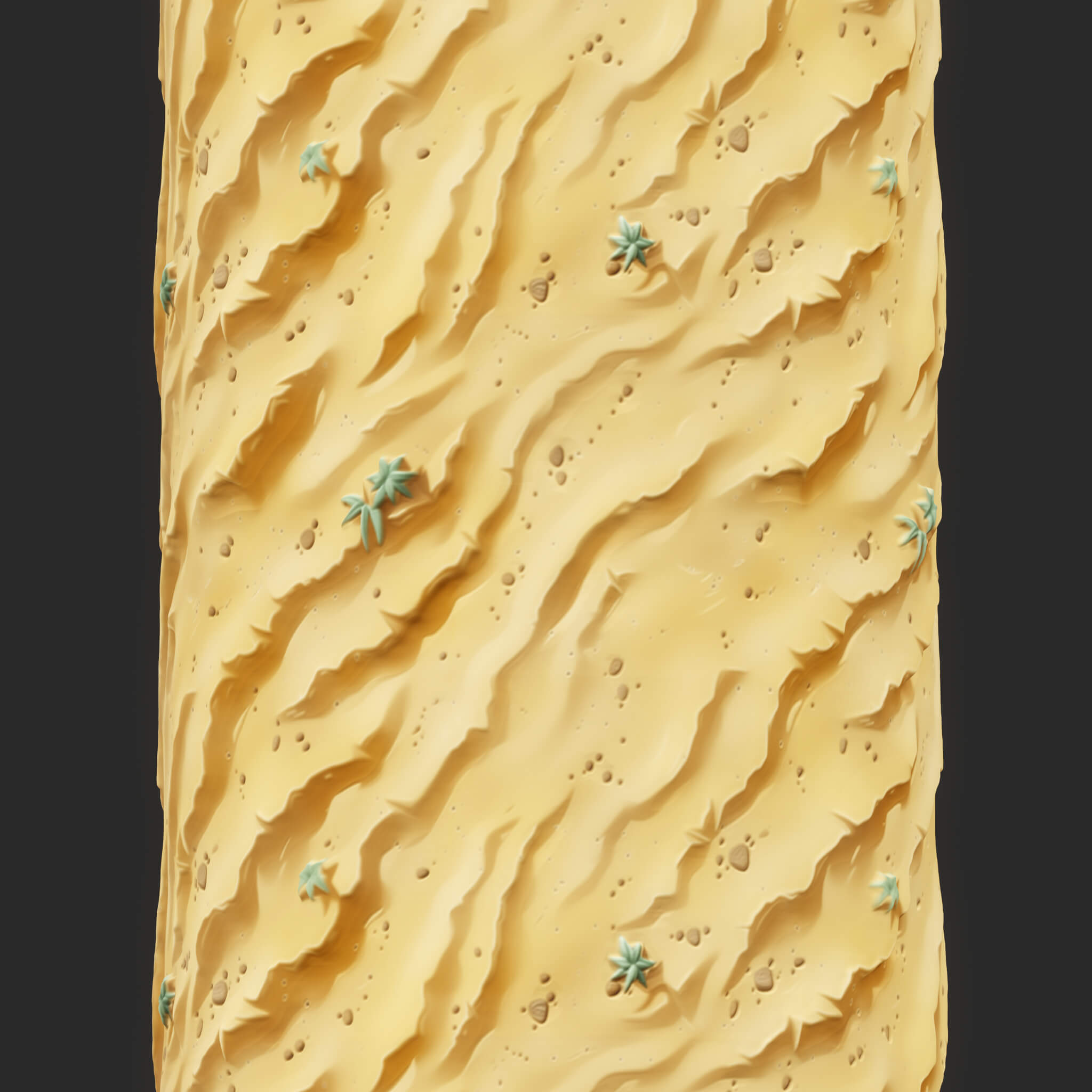 Stylized Sand Seamless Texture by zames1992d