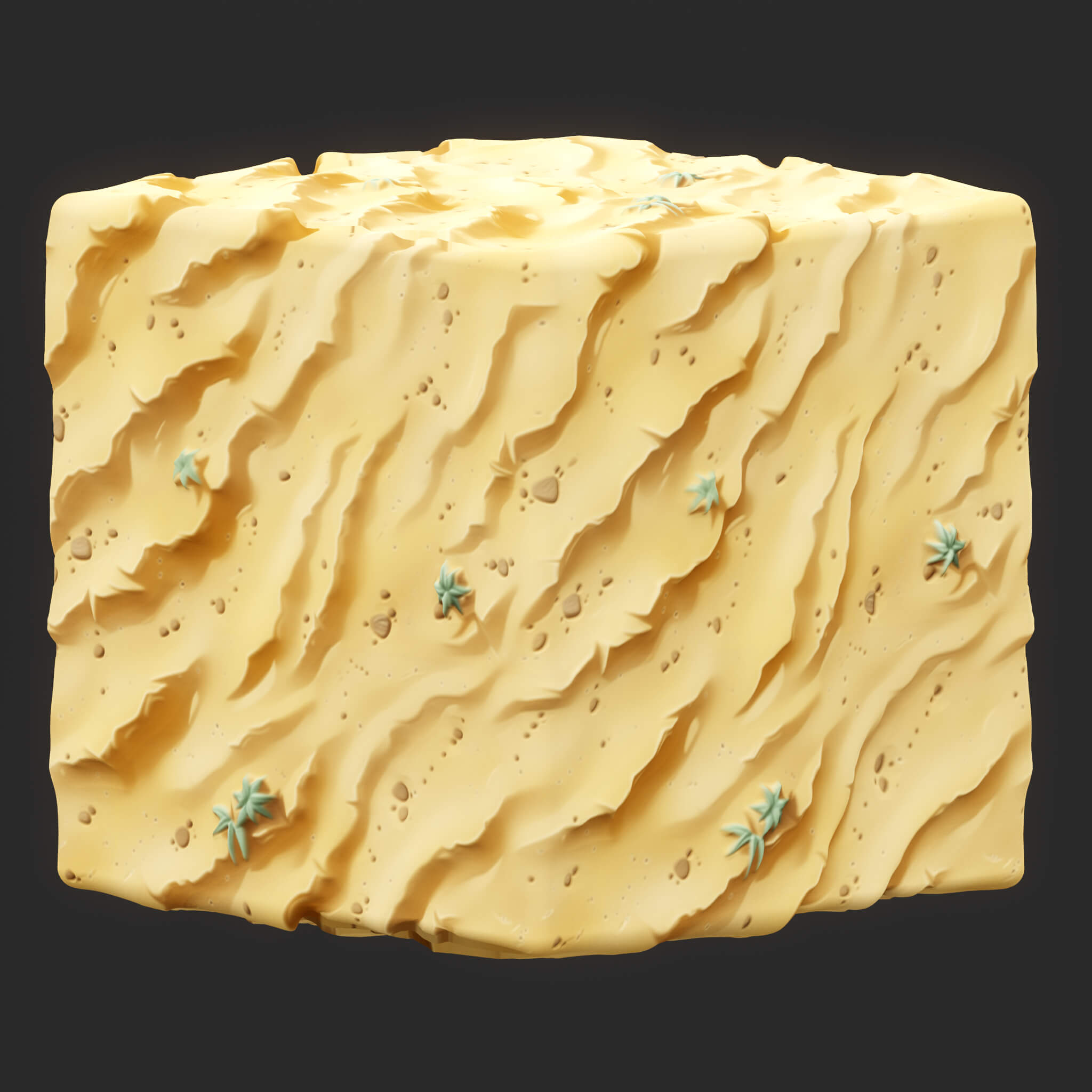 Stylized Sand Seamless Texture by zames1992d