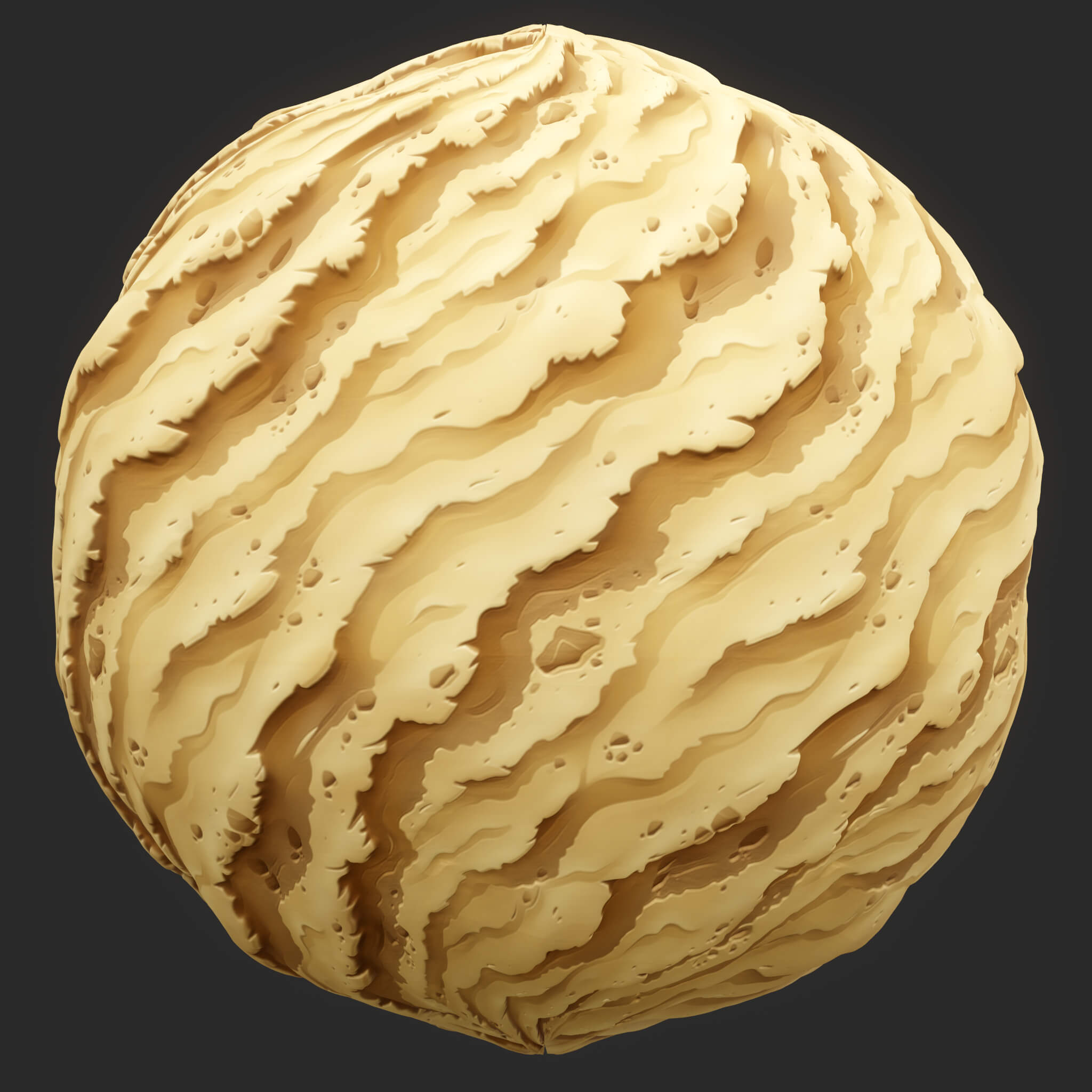 Stylized Sand Seamless Texture by zames1992d