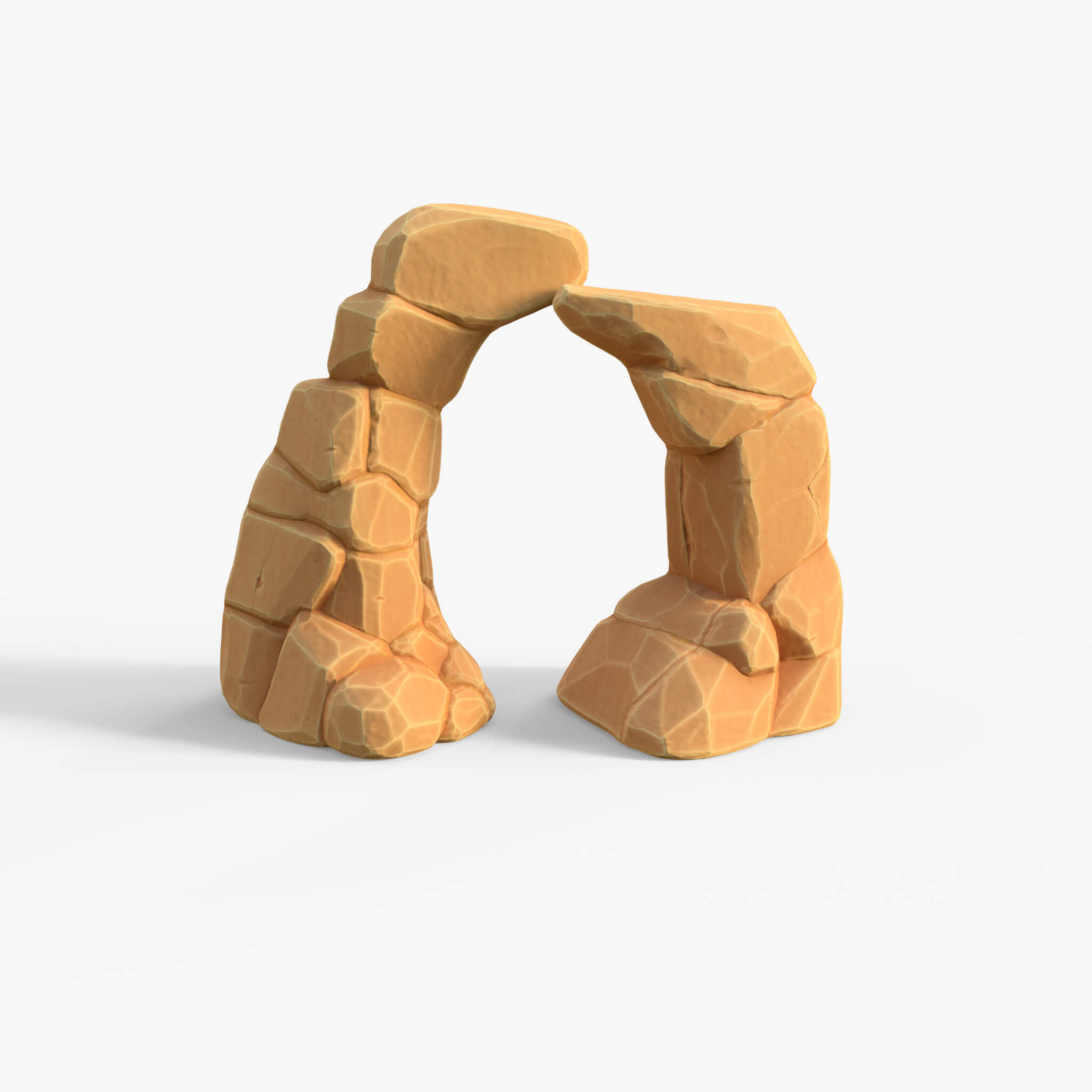 Stylized Sandstone Rock Pack - 3D Model by zames1992d