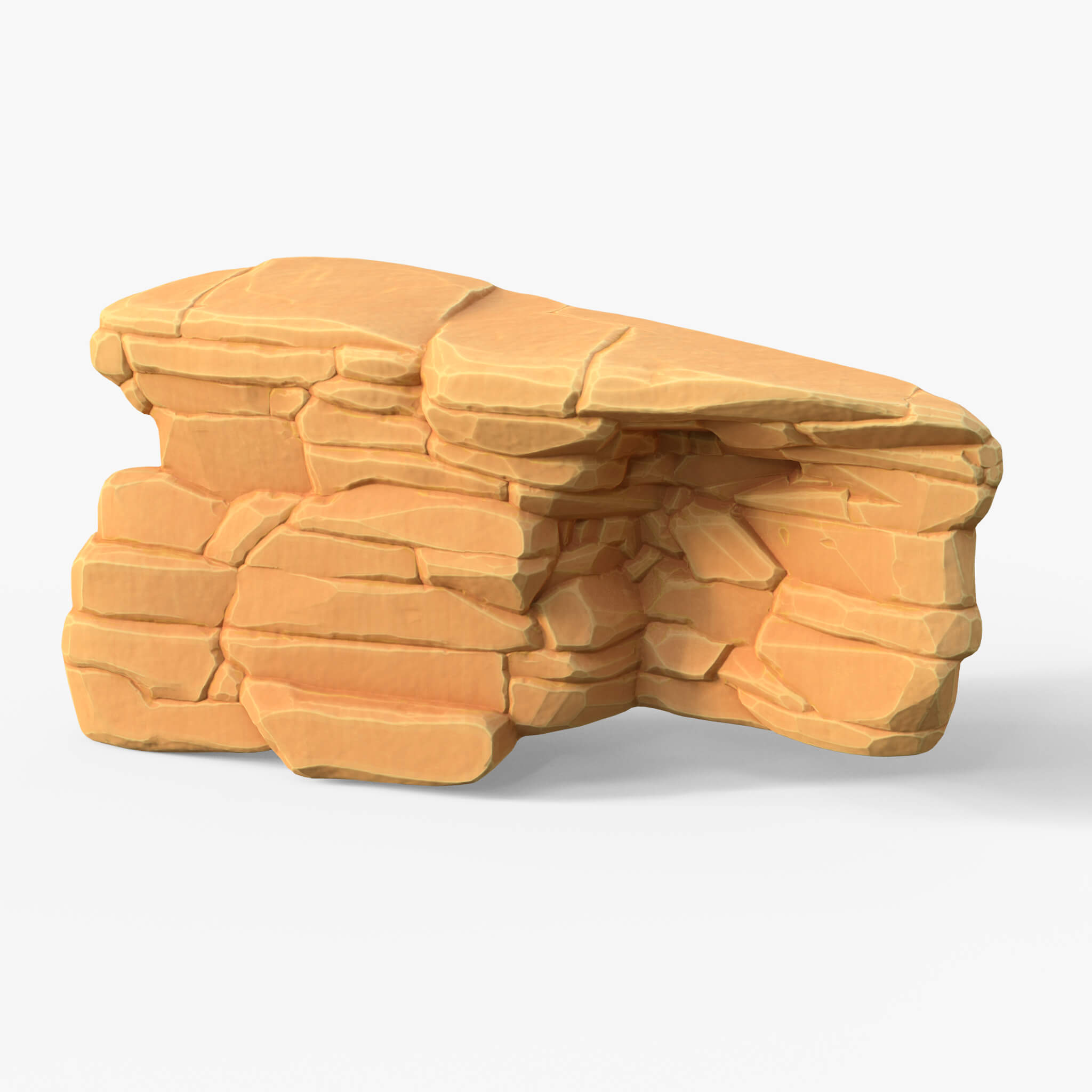 Stylized Sandstone Rock Pack - 3D Model by zames1992d