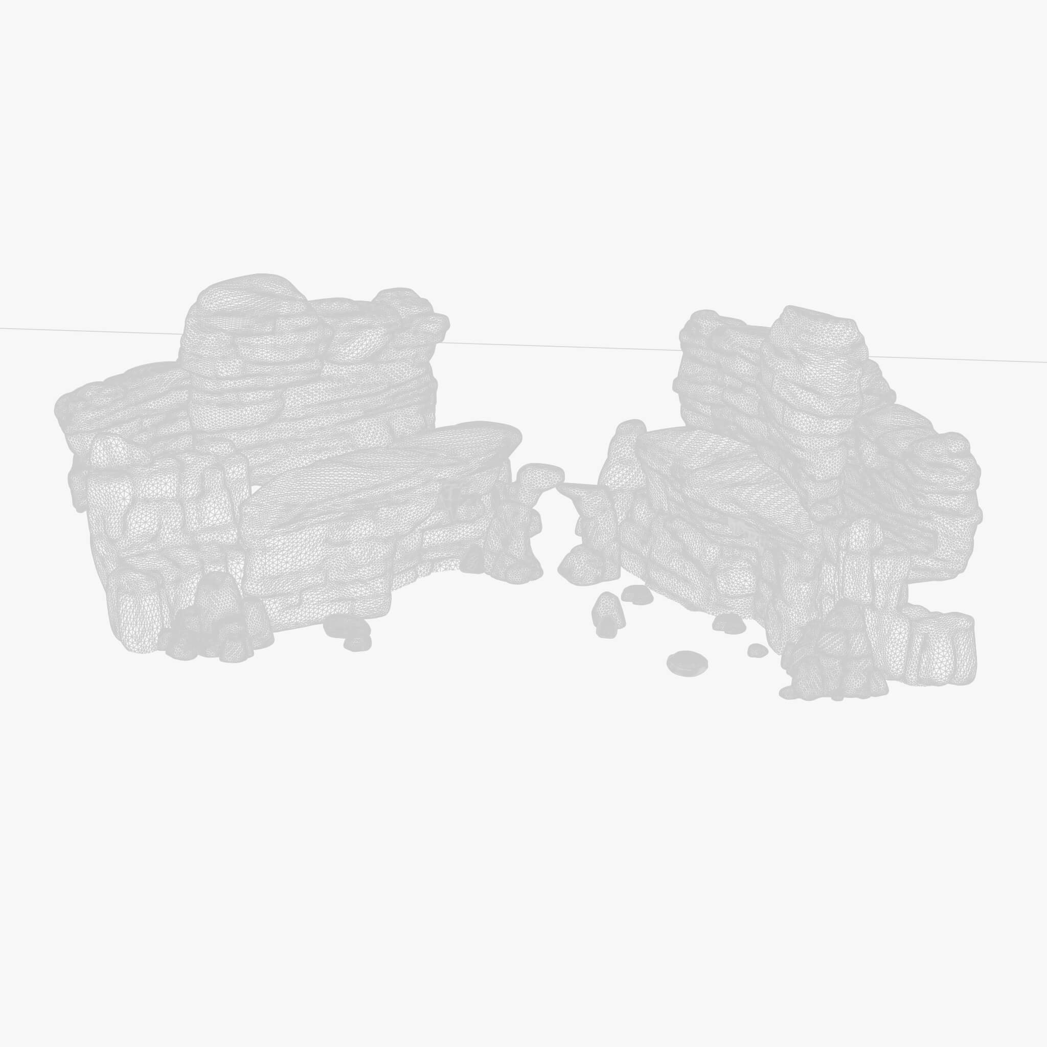 Stylized Sandstone Rock Pack - 3D Model by zames1992d