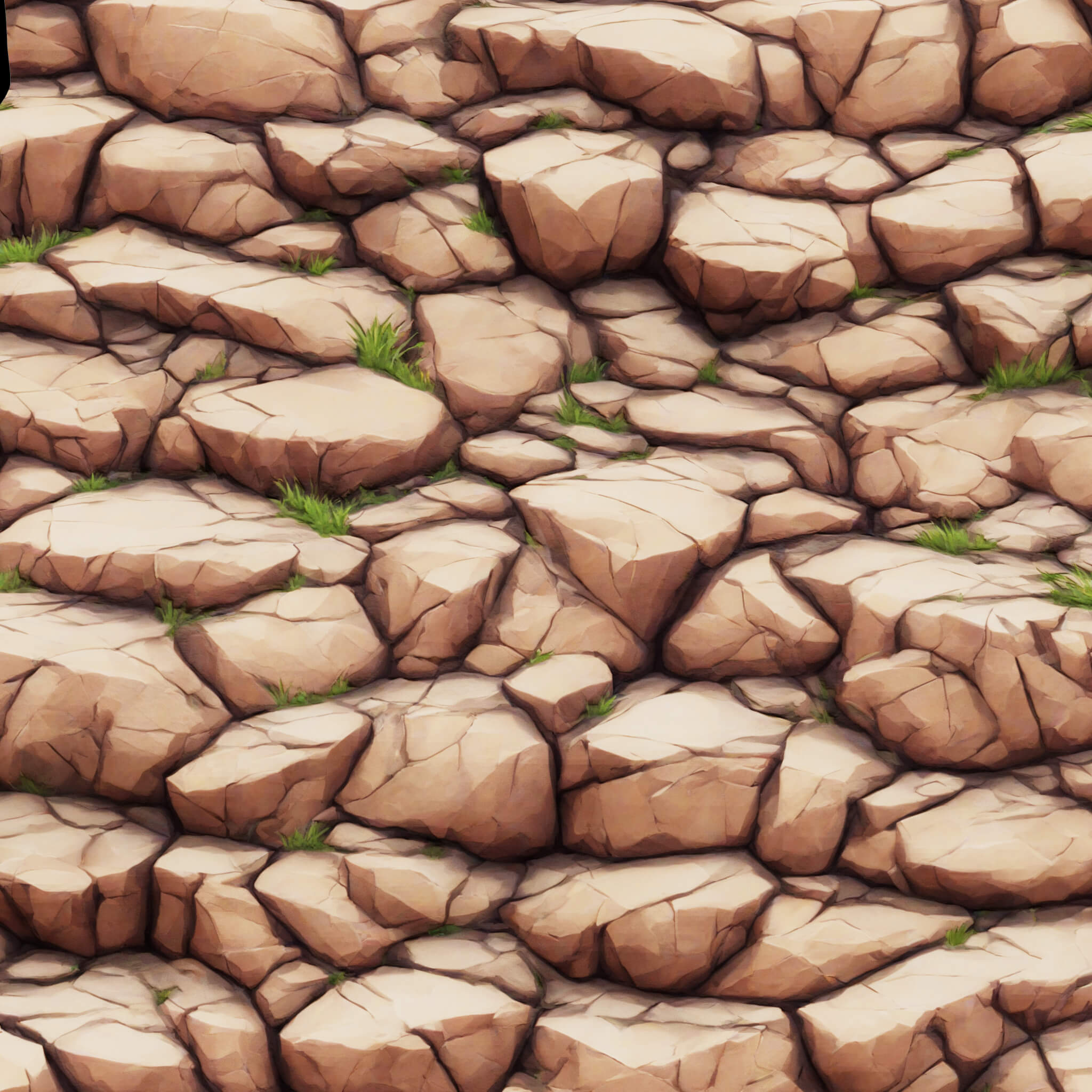 Stylized Sandstone Seamless Texture by zames1992d