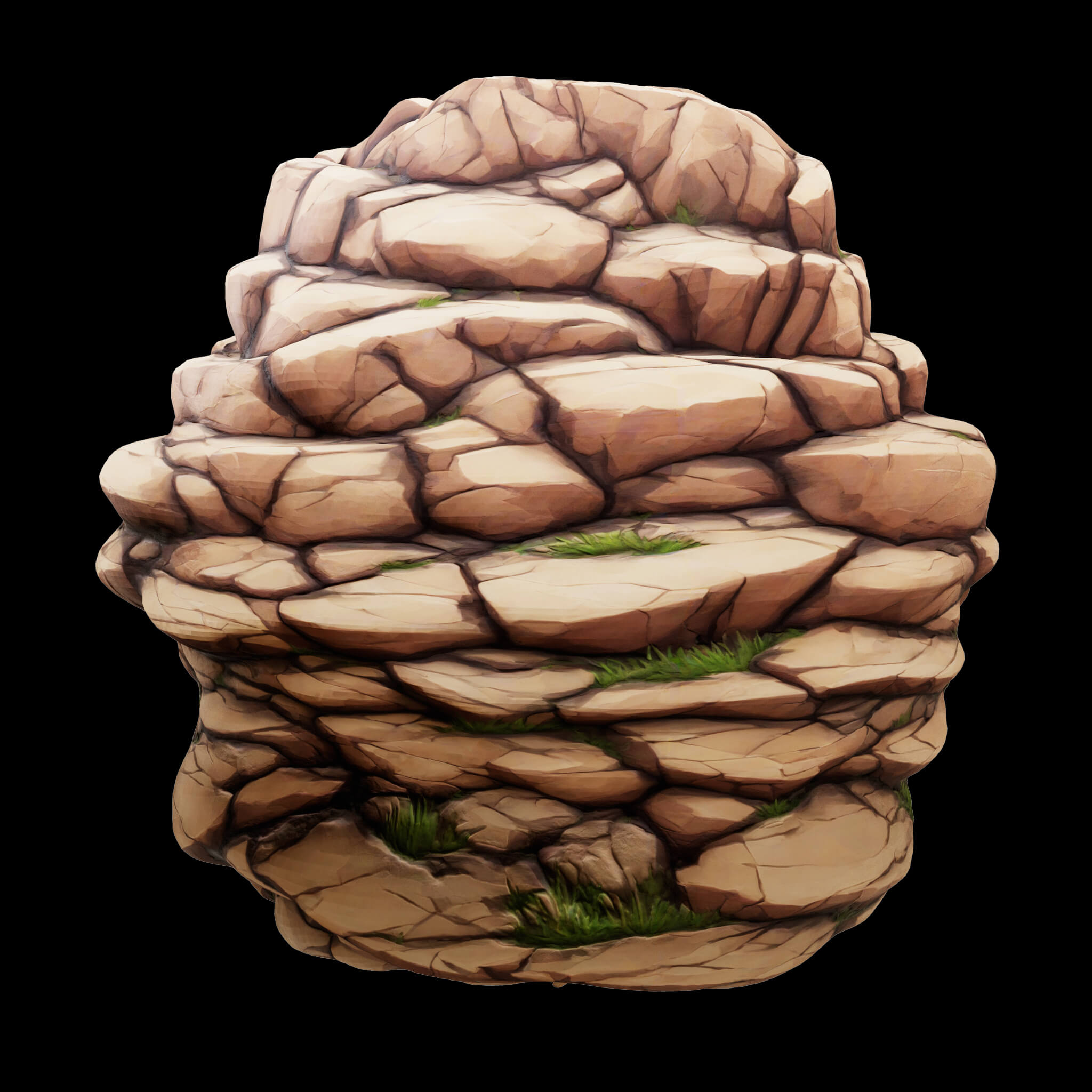 Stylized Sandstone Seamless Texture by zames1992d