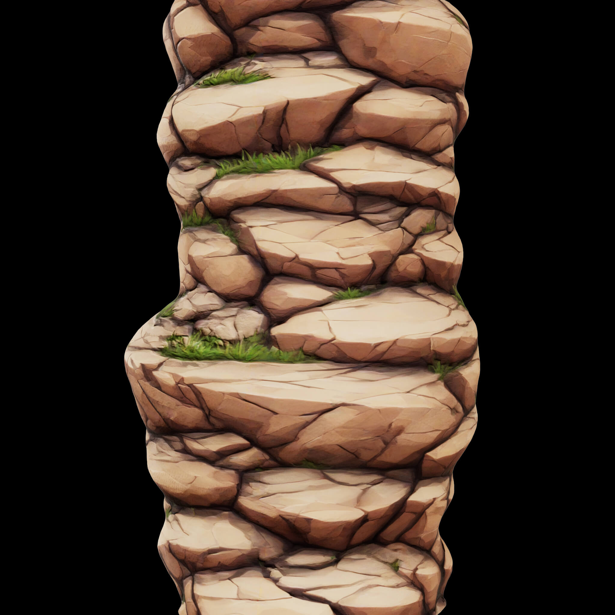 Stylized Sandstone Seamless Texture by zames1992d