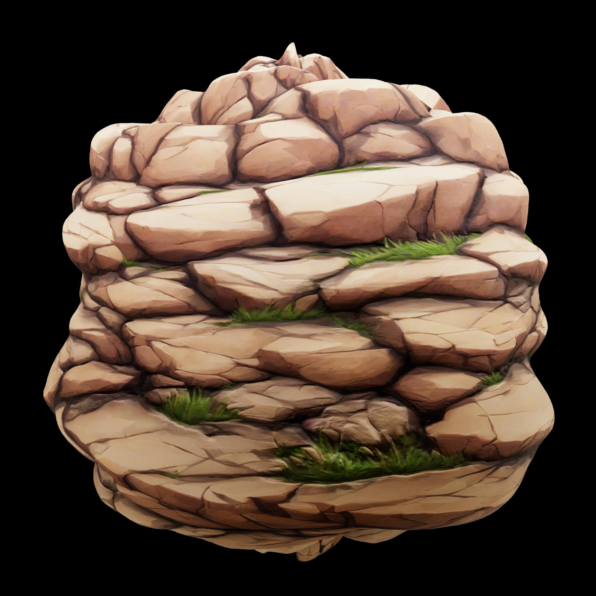 Stylized Sandstone Seamless Texture by zames1992d