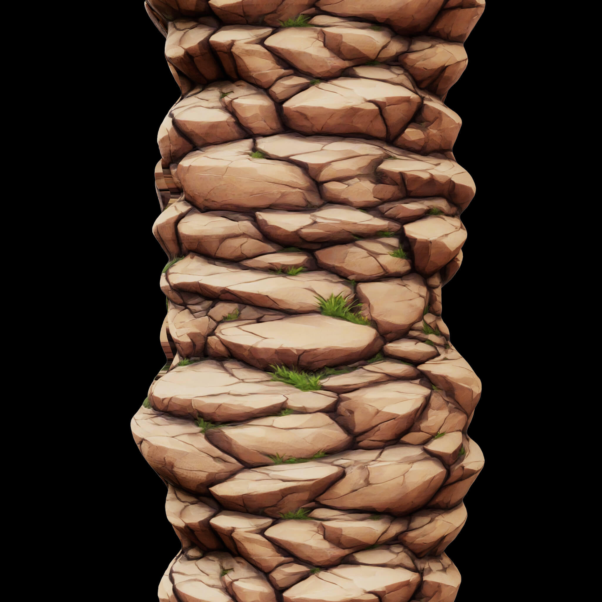 Stylized Sandstone Seamless Texture by zames1992d