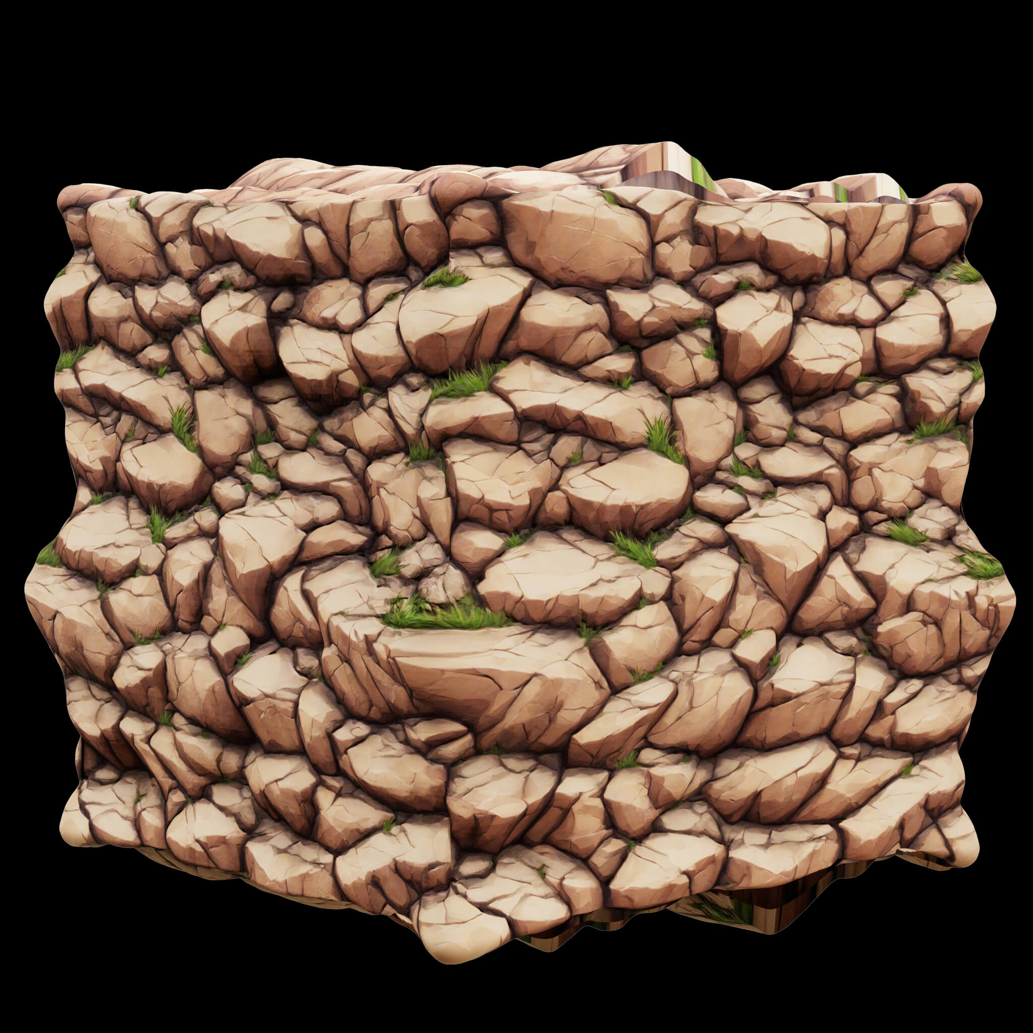 Stylized Sandstone Seamless Texture by zames1992d